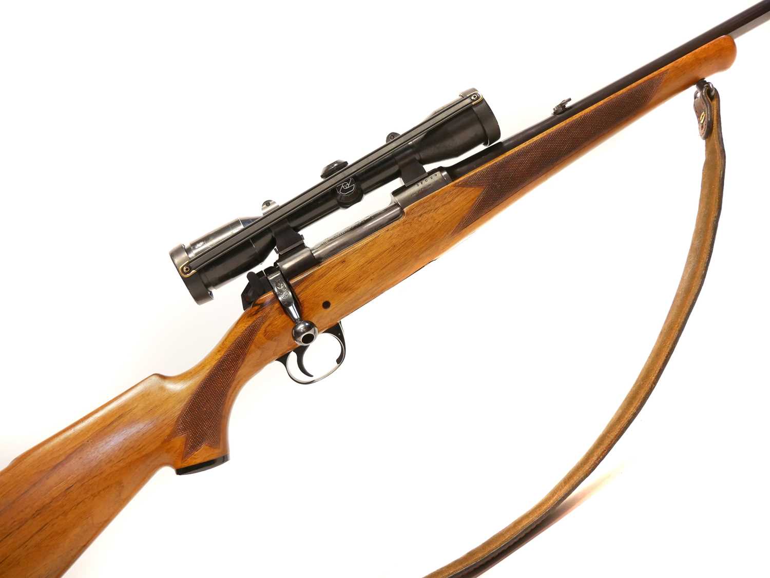 Lot 373 - BSA Majestic .308 bolt action rifle, LICENCE