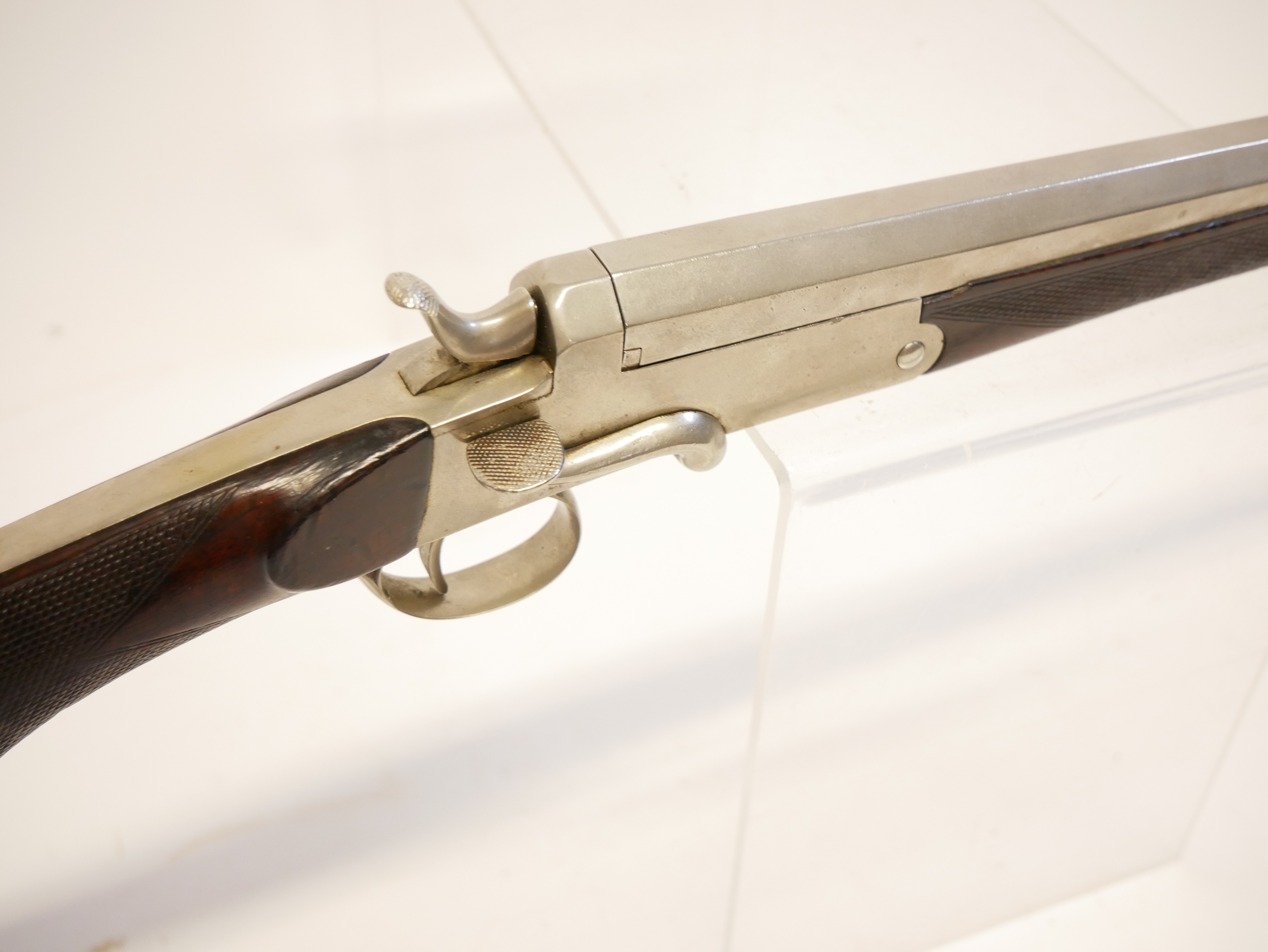 Lot 433 - Belgian 28 bore single barrel shotgun