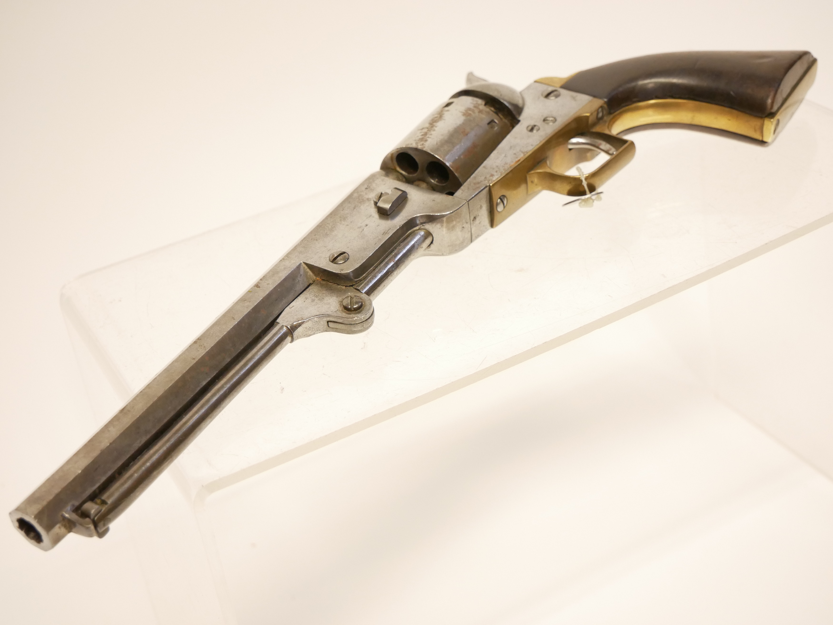 Lot 33 - Belgian 'Colt Brevete' percussion revolver