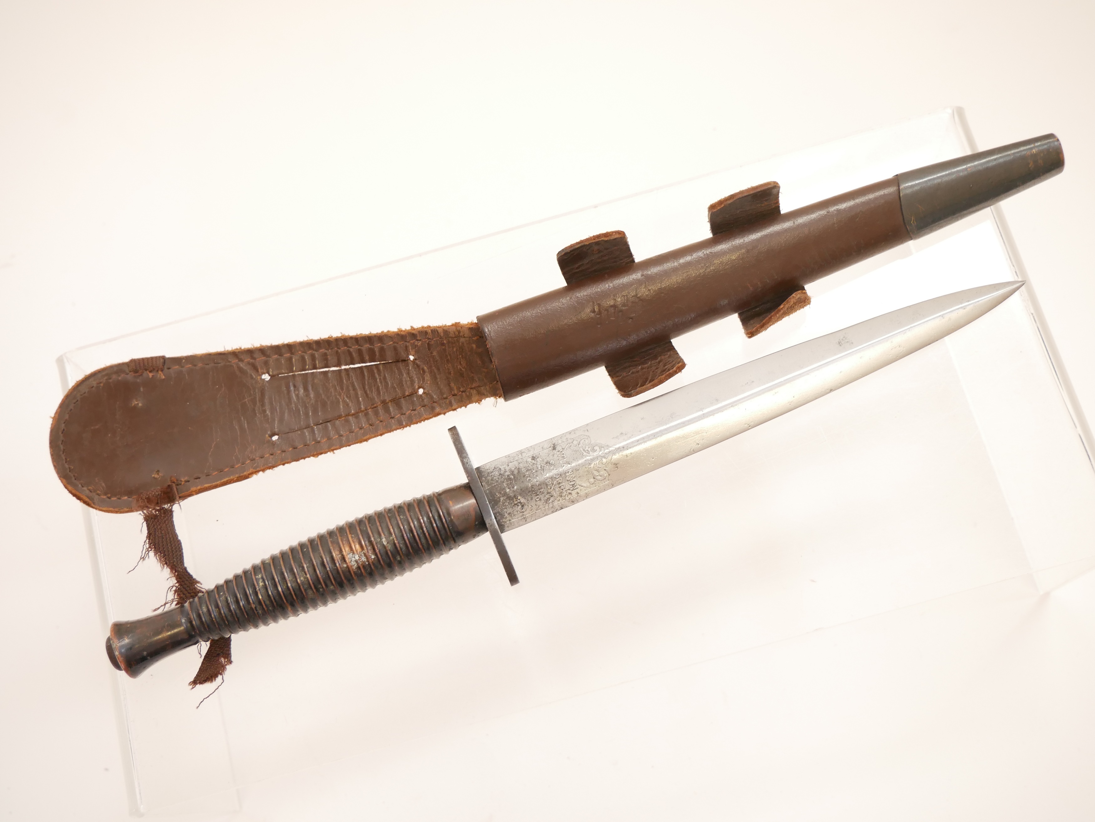 Lot 208 - Fairbairn Sykes commando knife