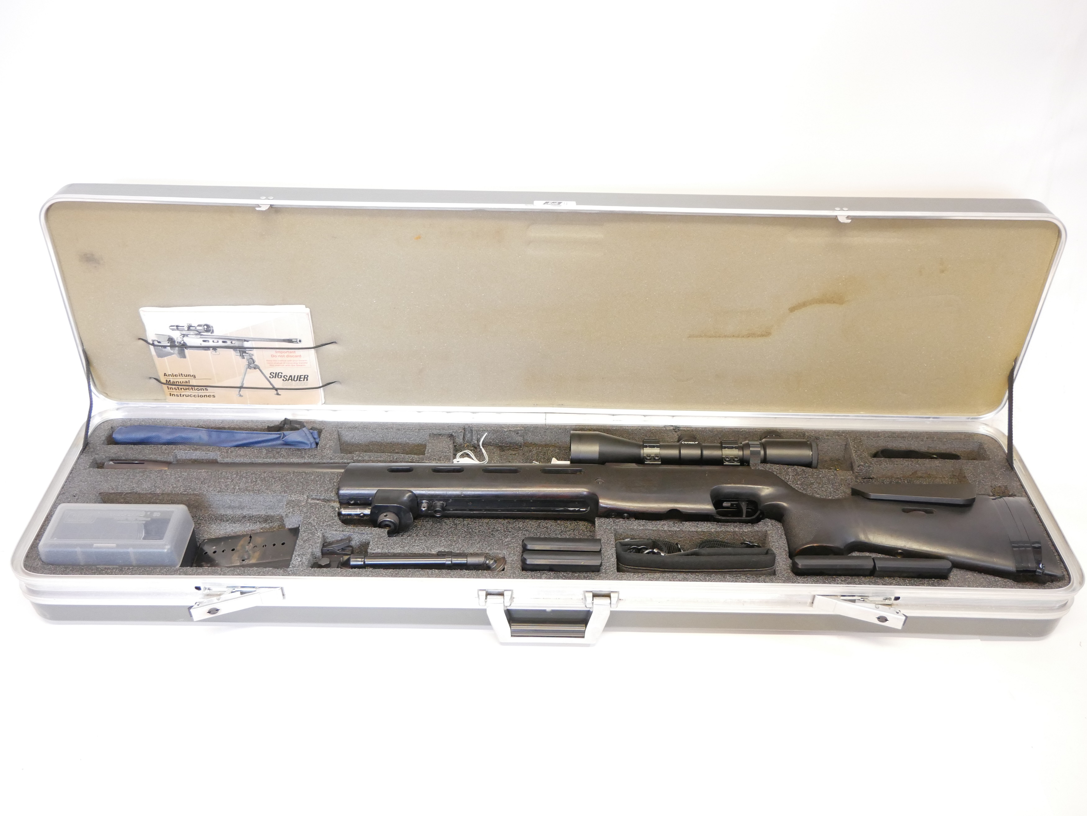 Lot 350 - Sig Sauer .308 bolt action sniper rifle