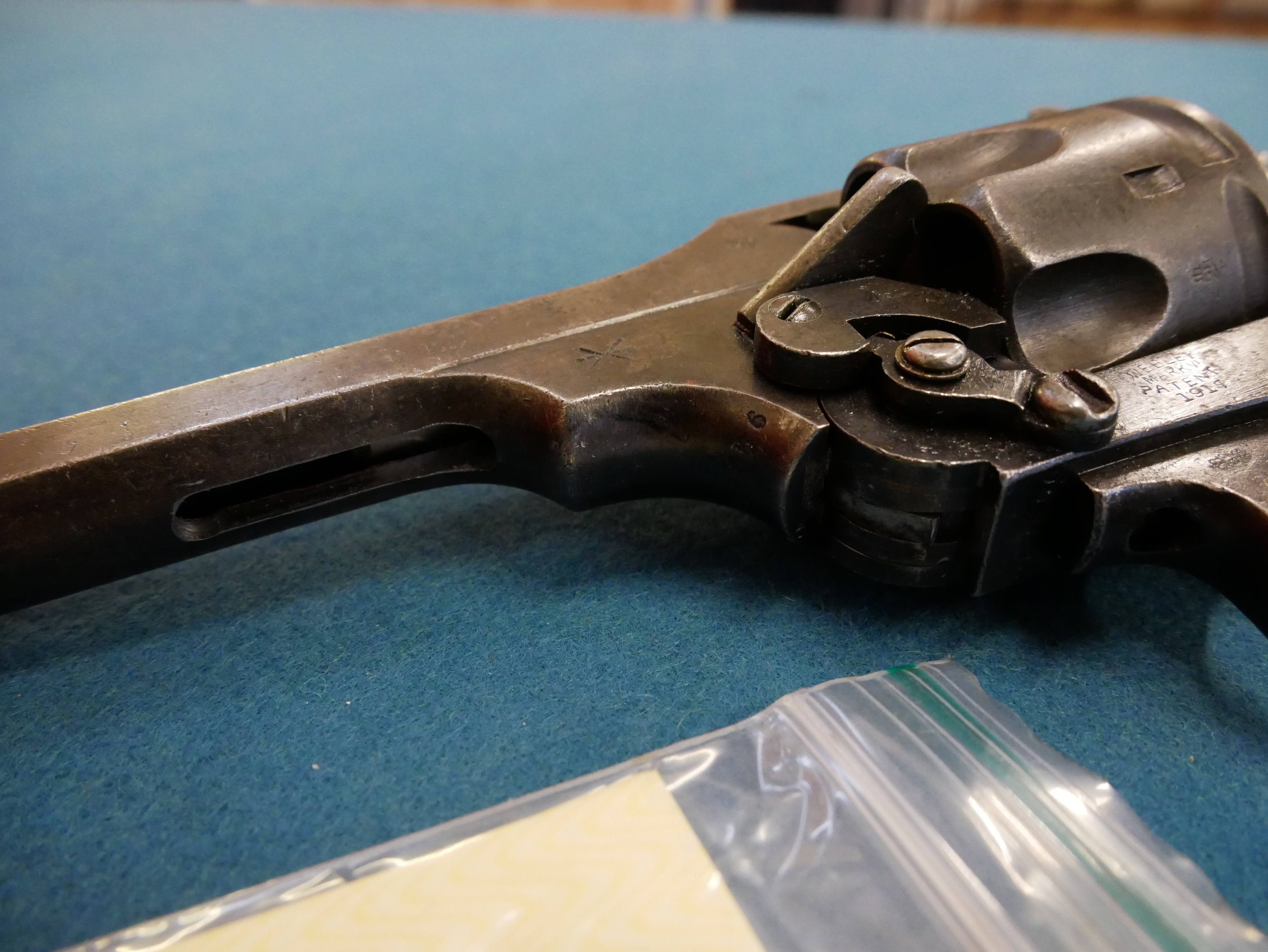 Lot 46 - Deactivated Webley Mk IV .455 revolver, 6inch