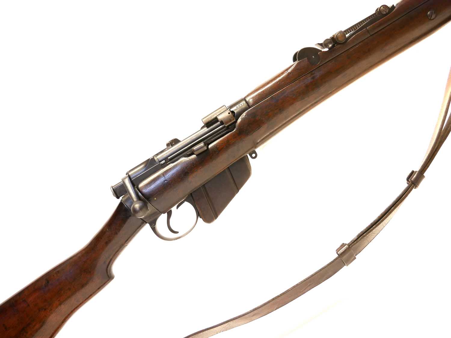 Lot 124 - Deactivated Lee Enfield SMLE MkI* .303 rifle,