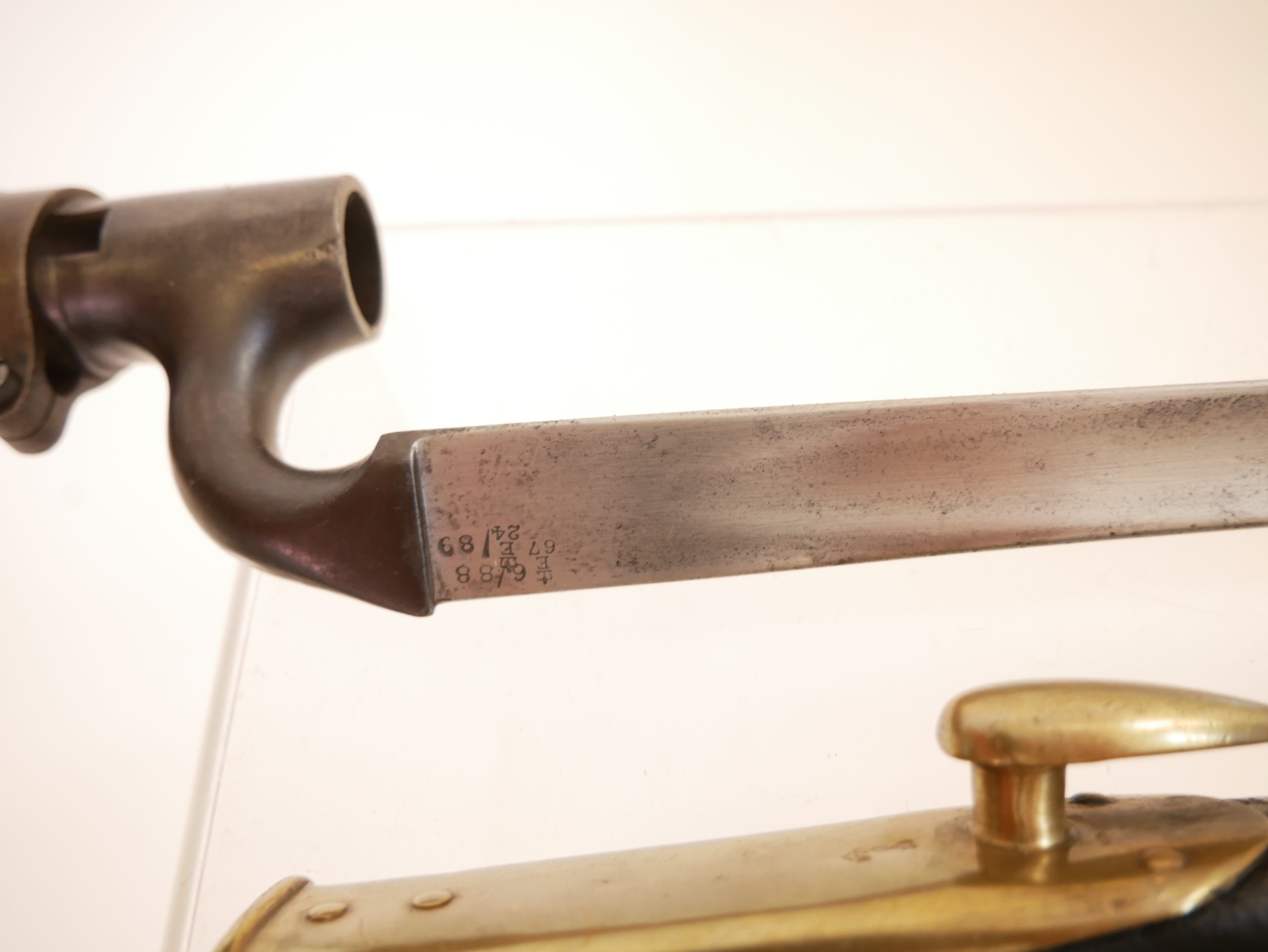 Lot 211 - British Martini Henry Pattern 1876 socket