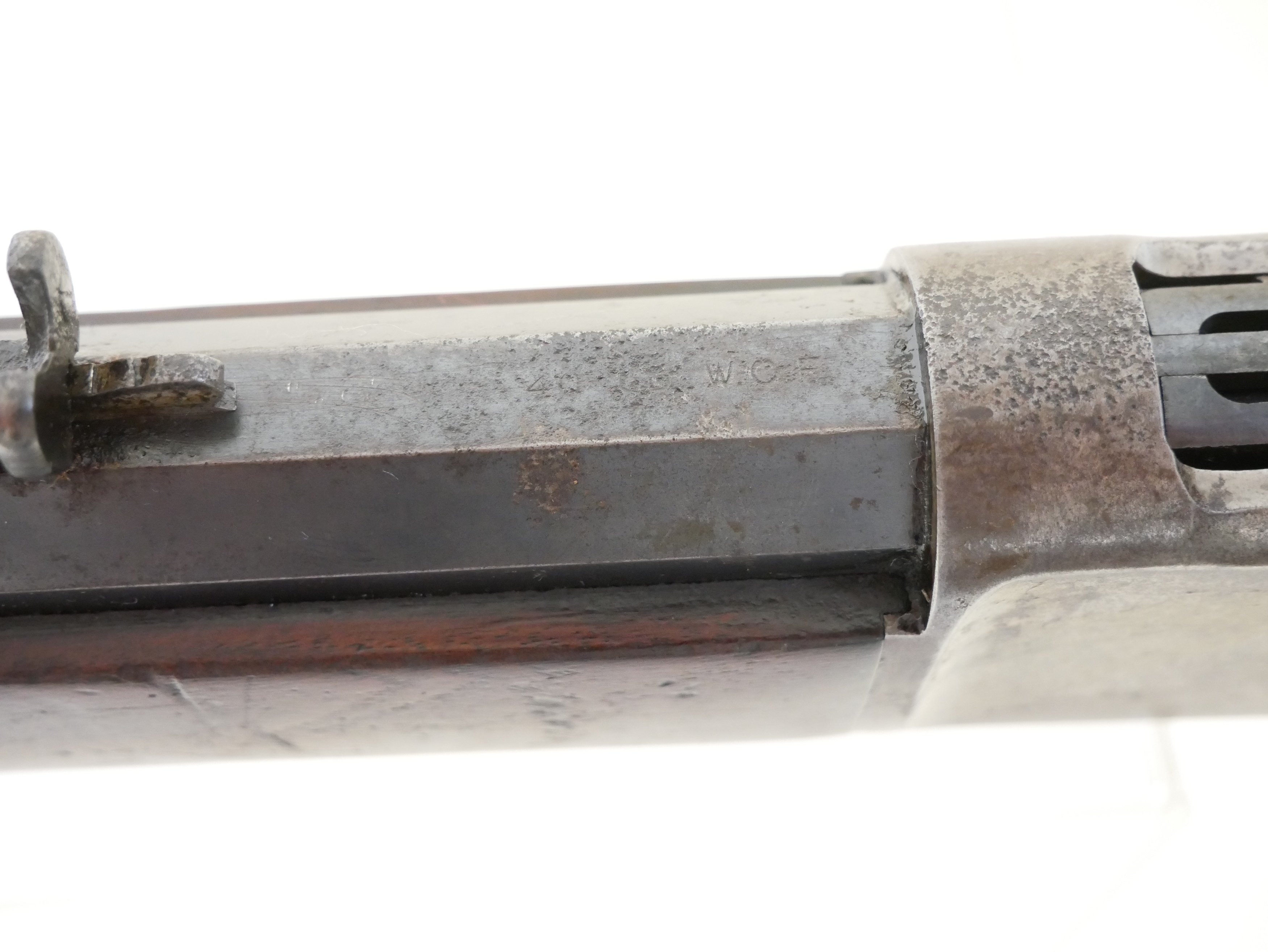 Lot 57 - Winchester 1886 40-65 lever action rifle,