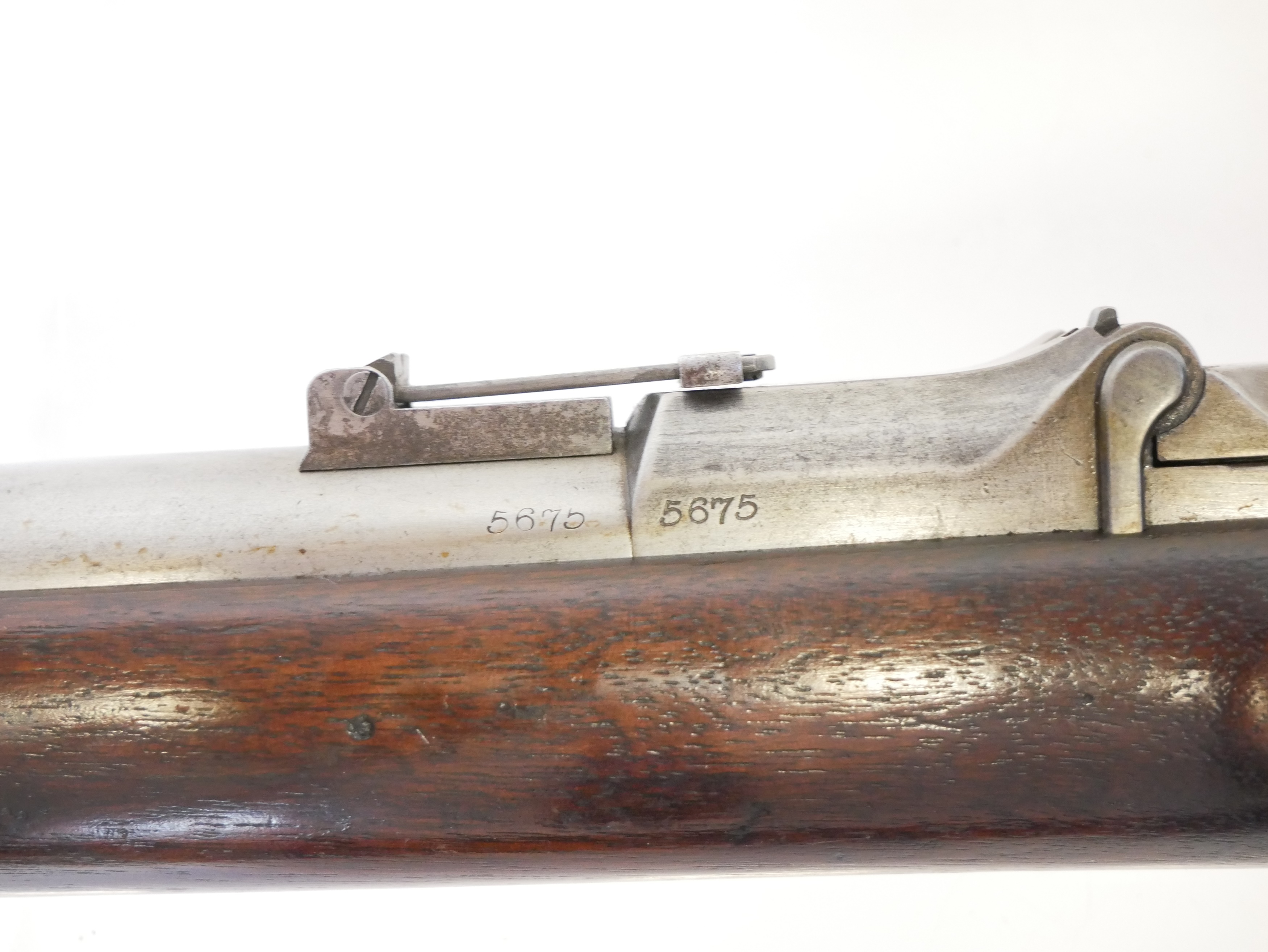 Lot 59 - Trapdoor Springfield 50-70 rifle