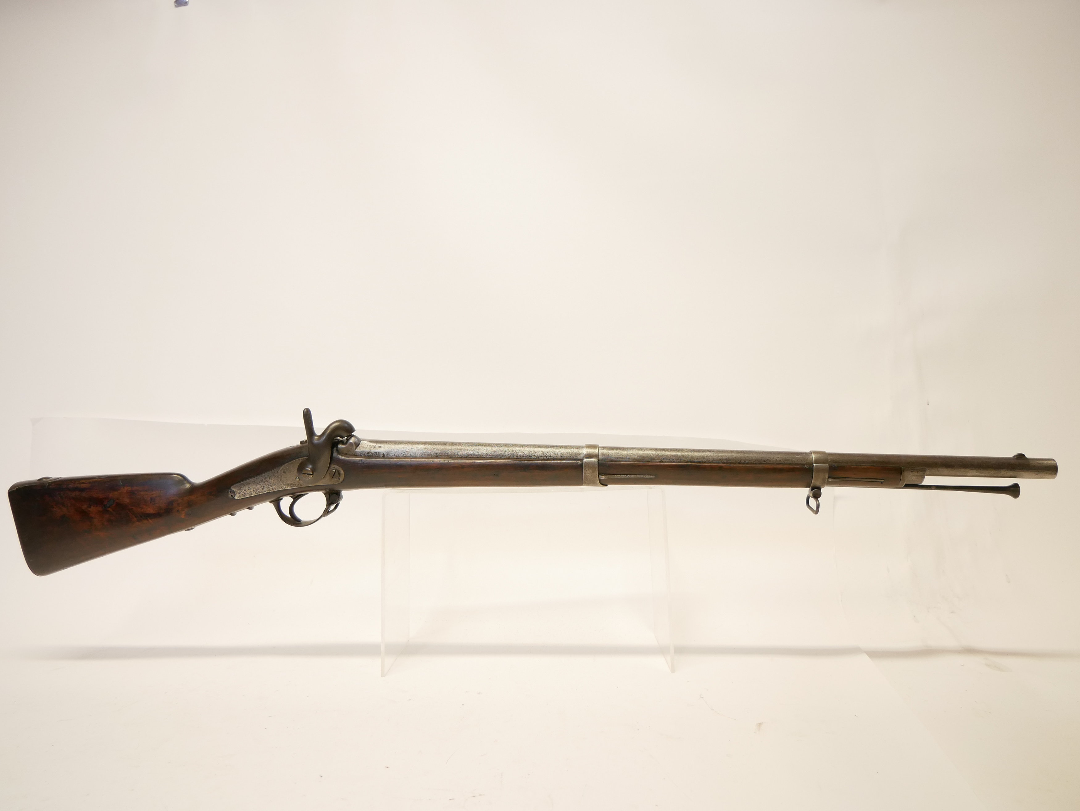 Lot 52 - French percussion .700 M1842 Tulle Arsenal