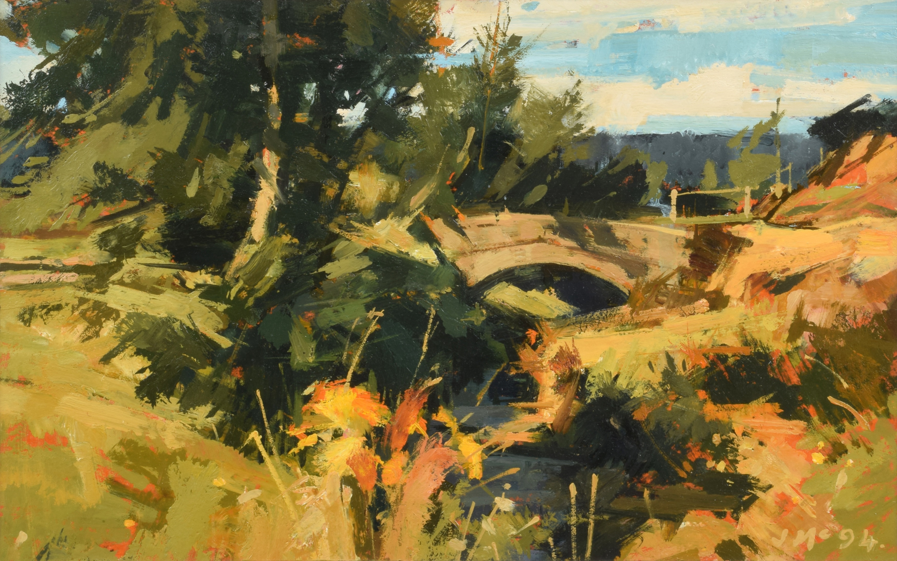 Lot 46 - John McCombs R.O.I., F.R.S.A. (British 1943-)