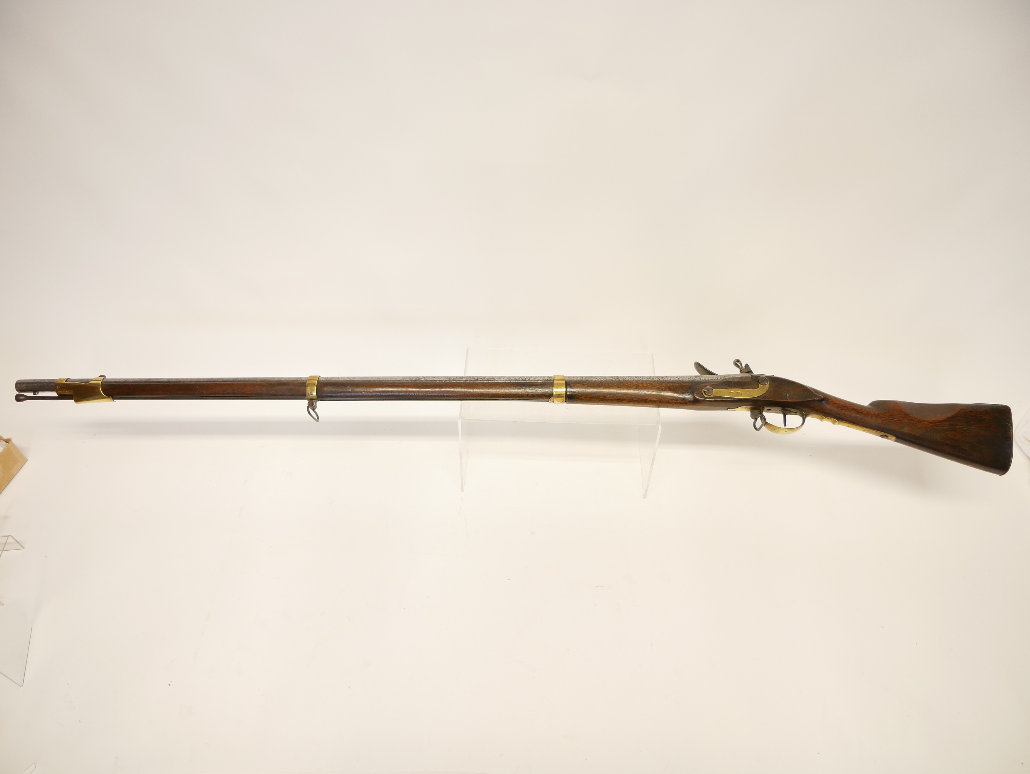 Lot 36 - Russian pattern 1808 flintlock musket, 44