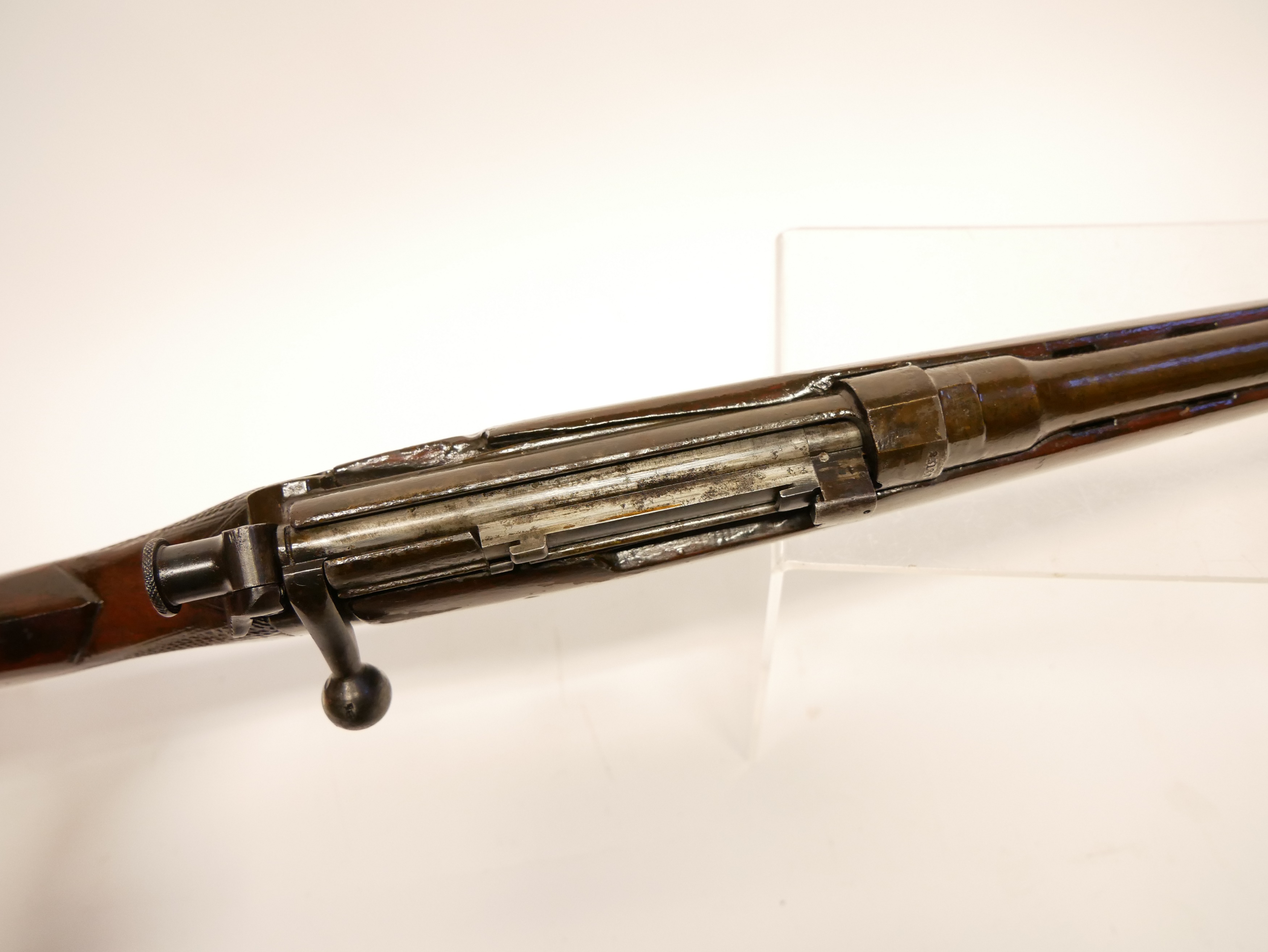 Lot 198 - Lee Enfield .410 bolt action shotgun, 25inch