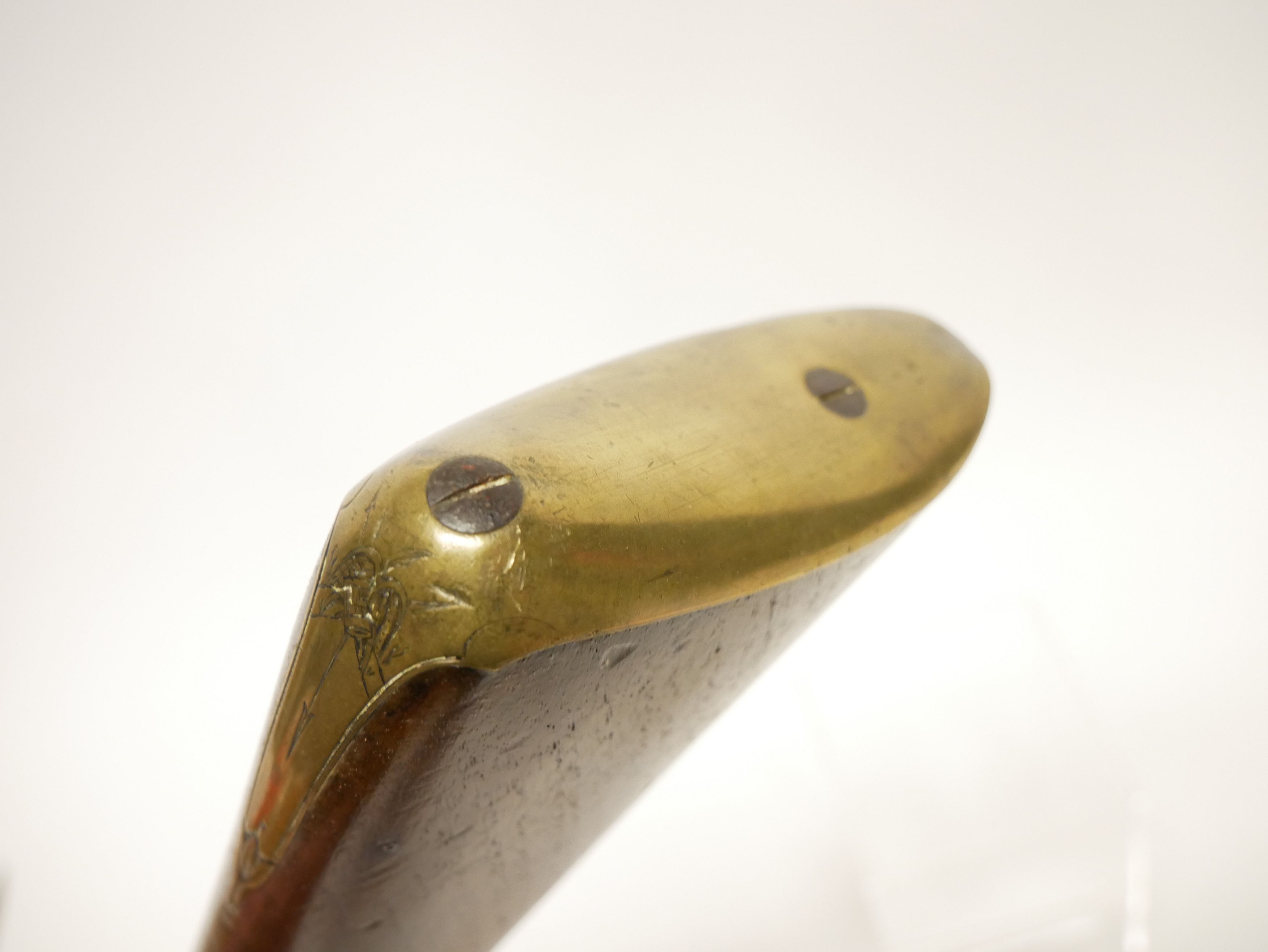 Lot 32 - The damaged parts of a Flintlock Blunderbuss