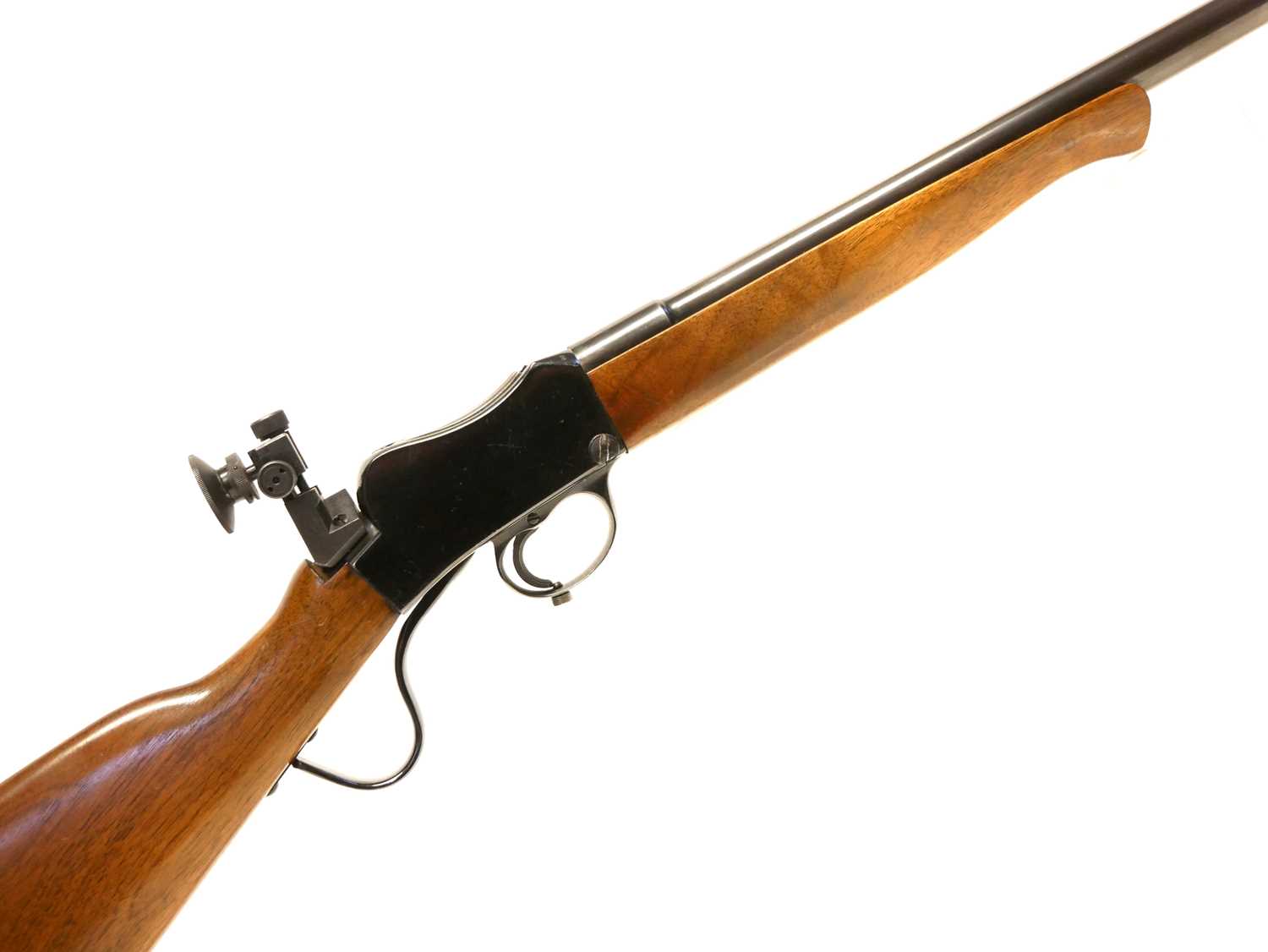 Lot 237 - BSA Martini action .357 rifle, 22inch barrel