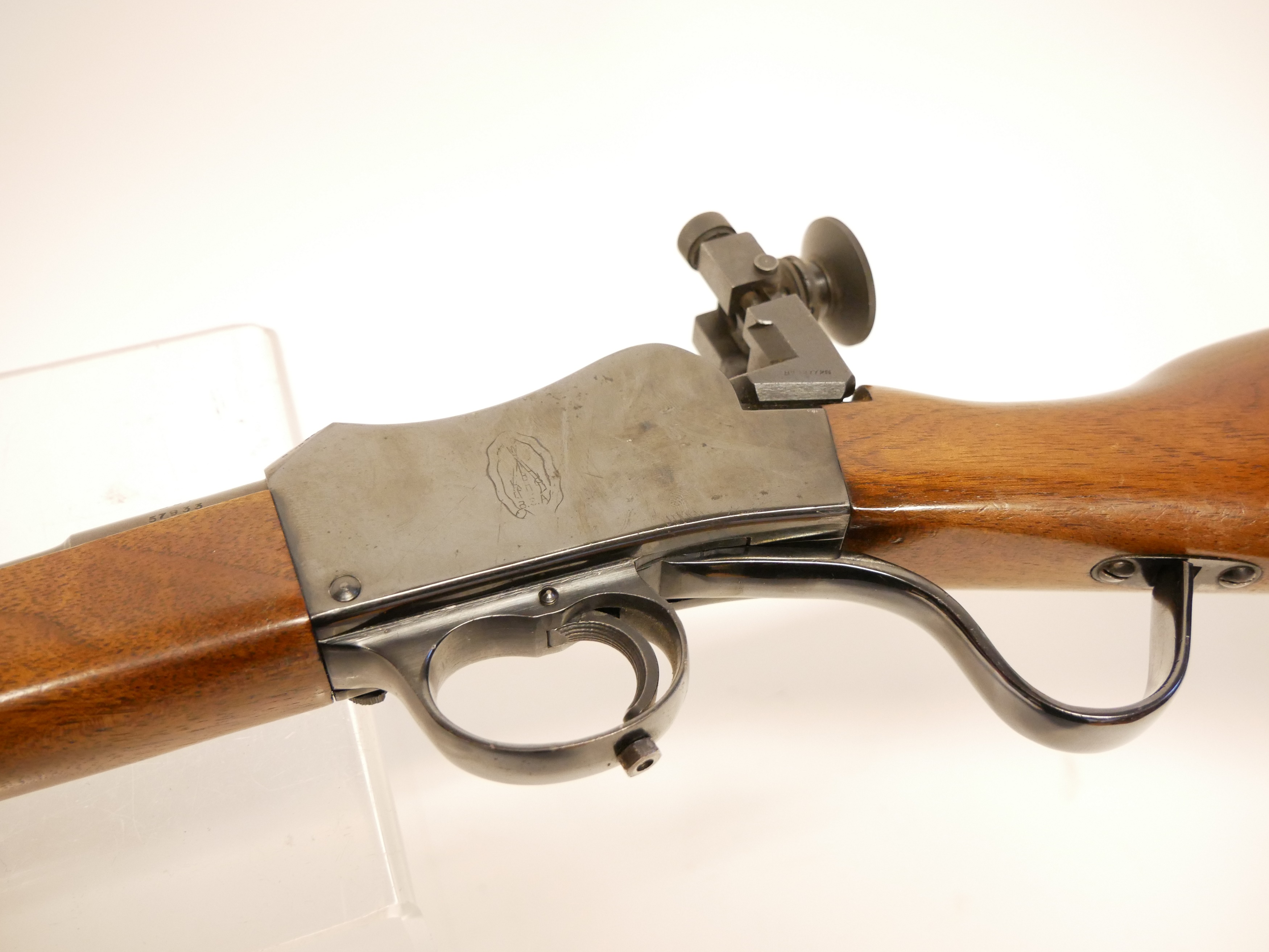 Lot 237 - BSA Martini action .357 rifle, 22inch barrel