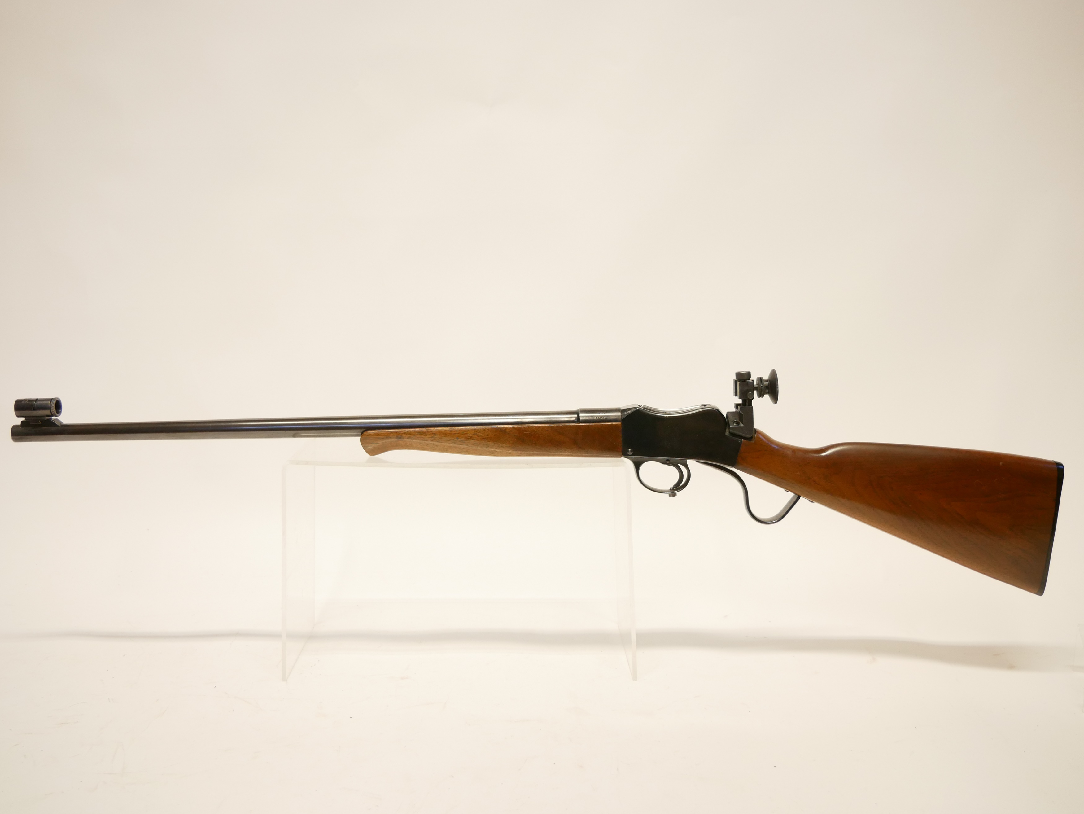 Lot 237 - BSA Martini action .357 rifle, 22inch barrel