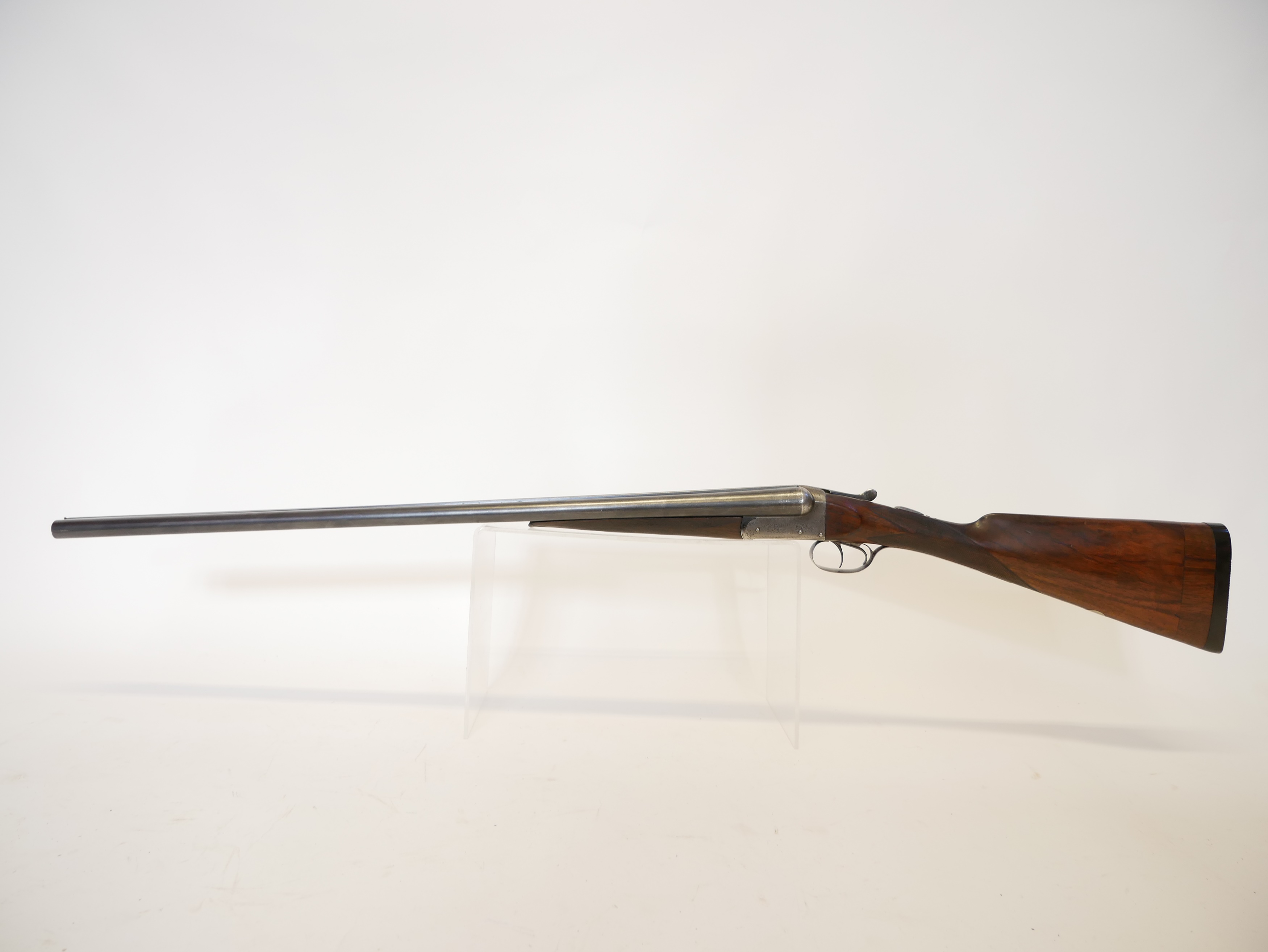 Lot 300 - W.R. Pape 16 bore side by side shotgun,