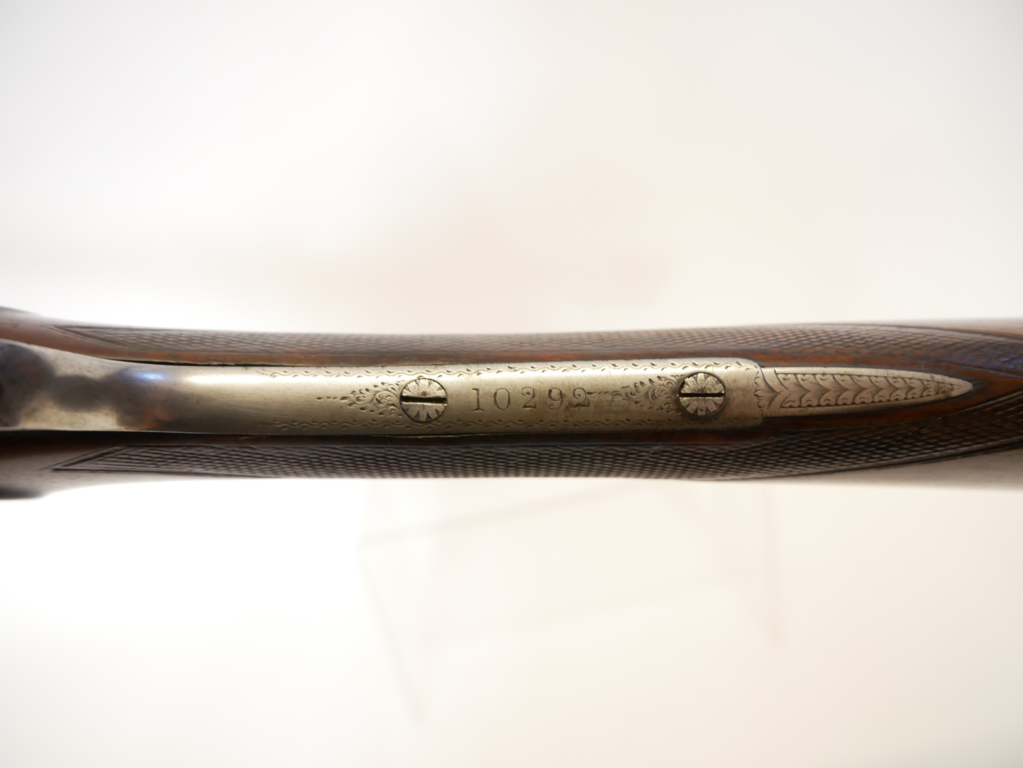 Lot 300 - W.R. Pape 16 bore side by side shotgun,