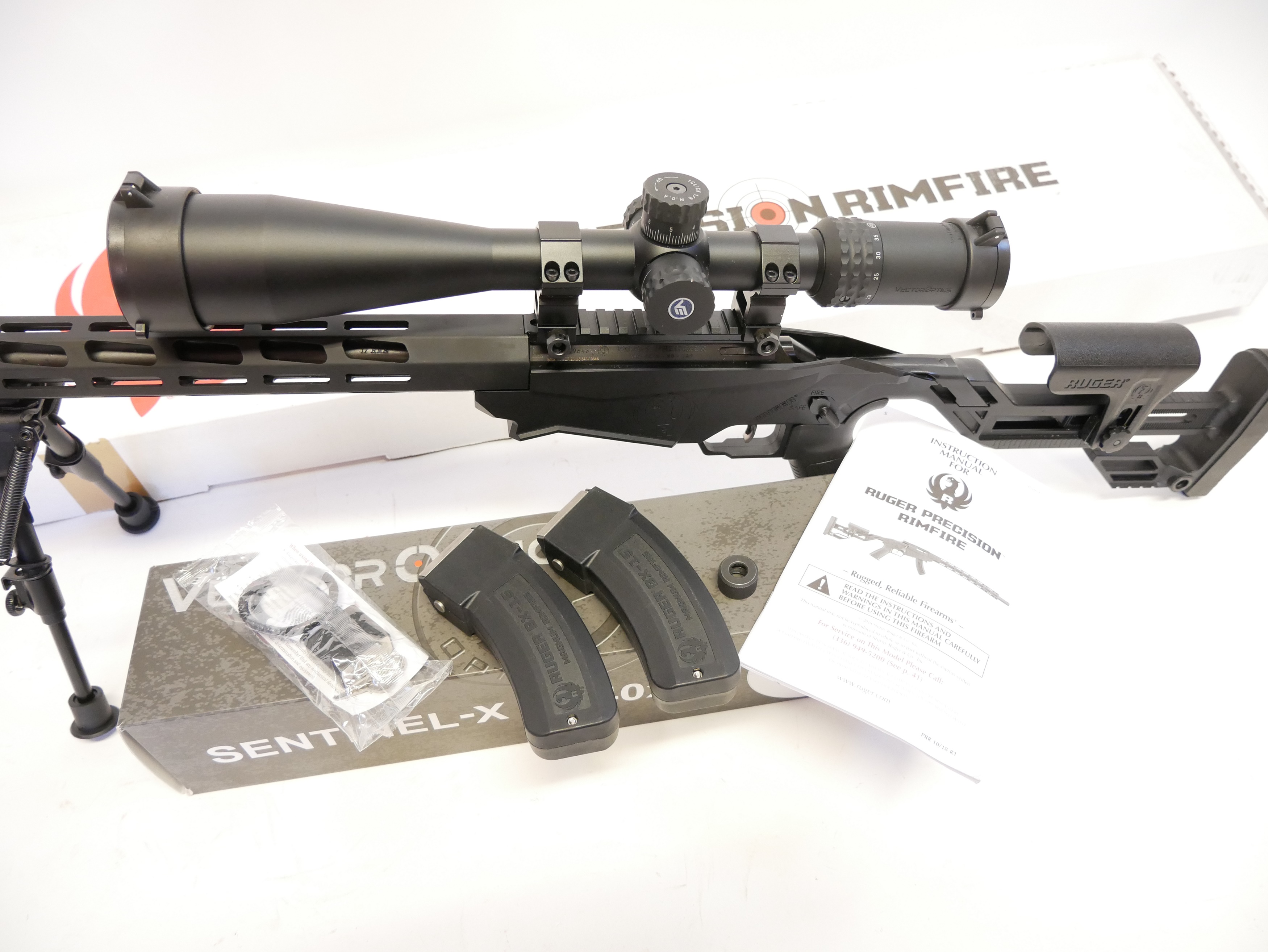 Lot 243 - Ruger Precision .17HMR bolt action rifle and