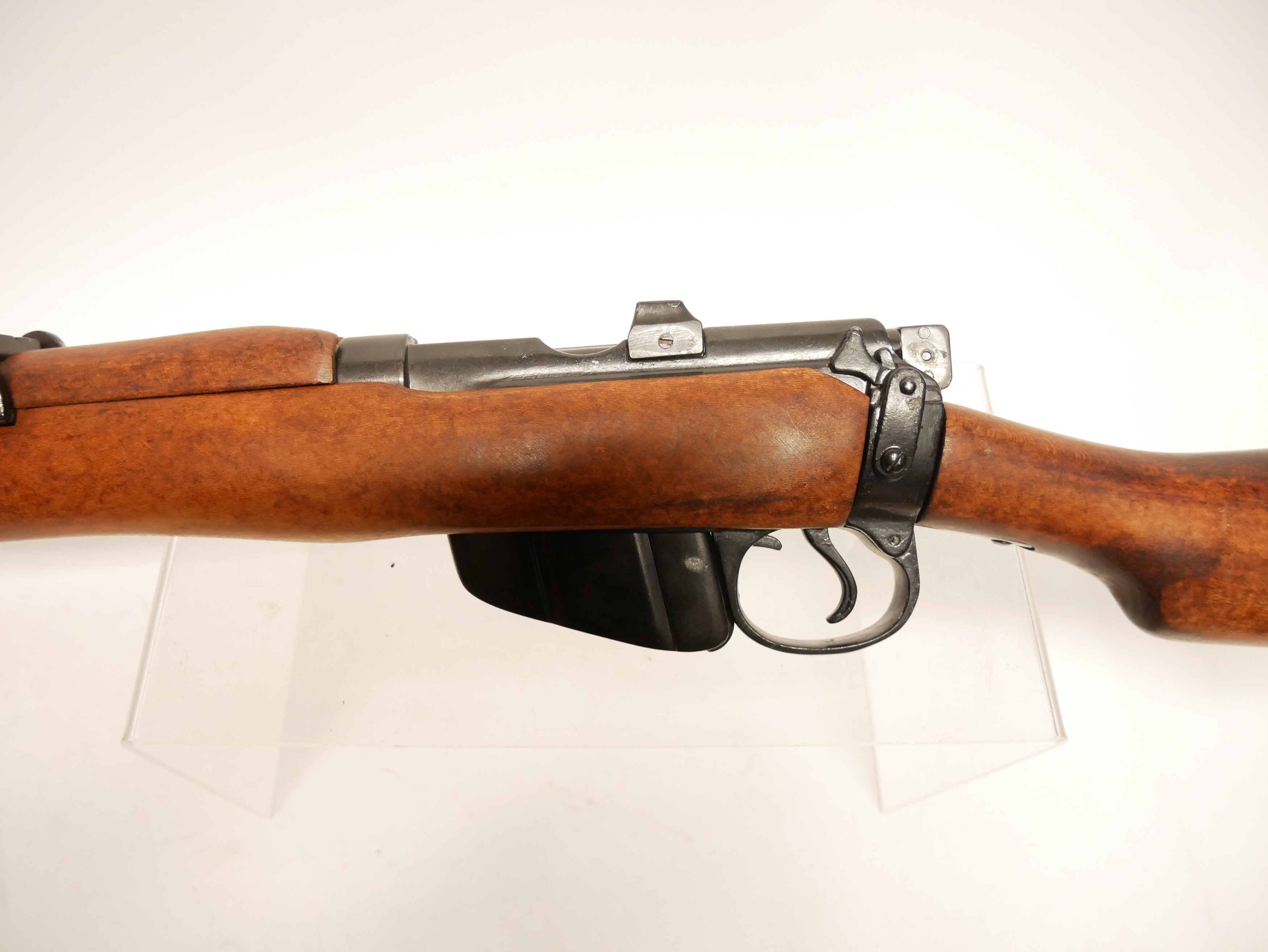 Lot 55 - Denix replica of a SMLE Lee Enfield rifle.