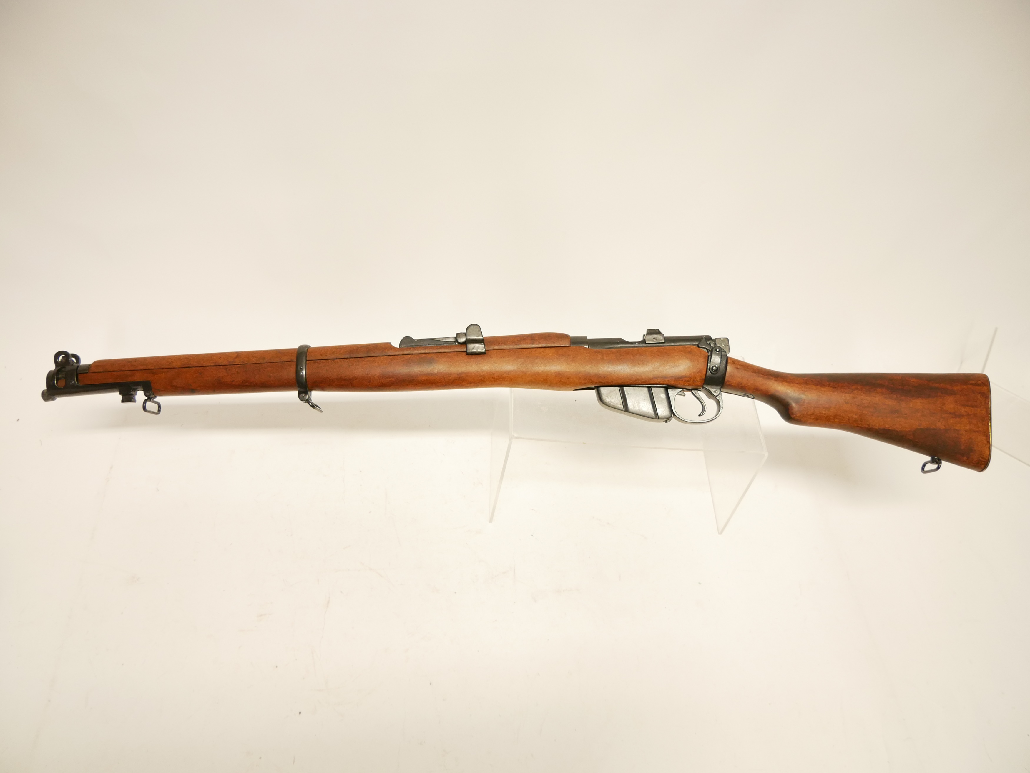 Lot 55 - Denix replica of a SMLE Lee Enfield rifle.