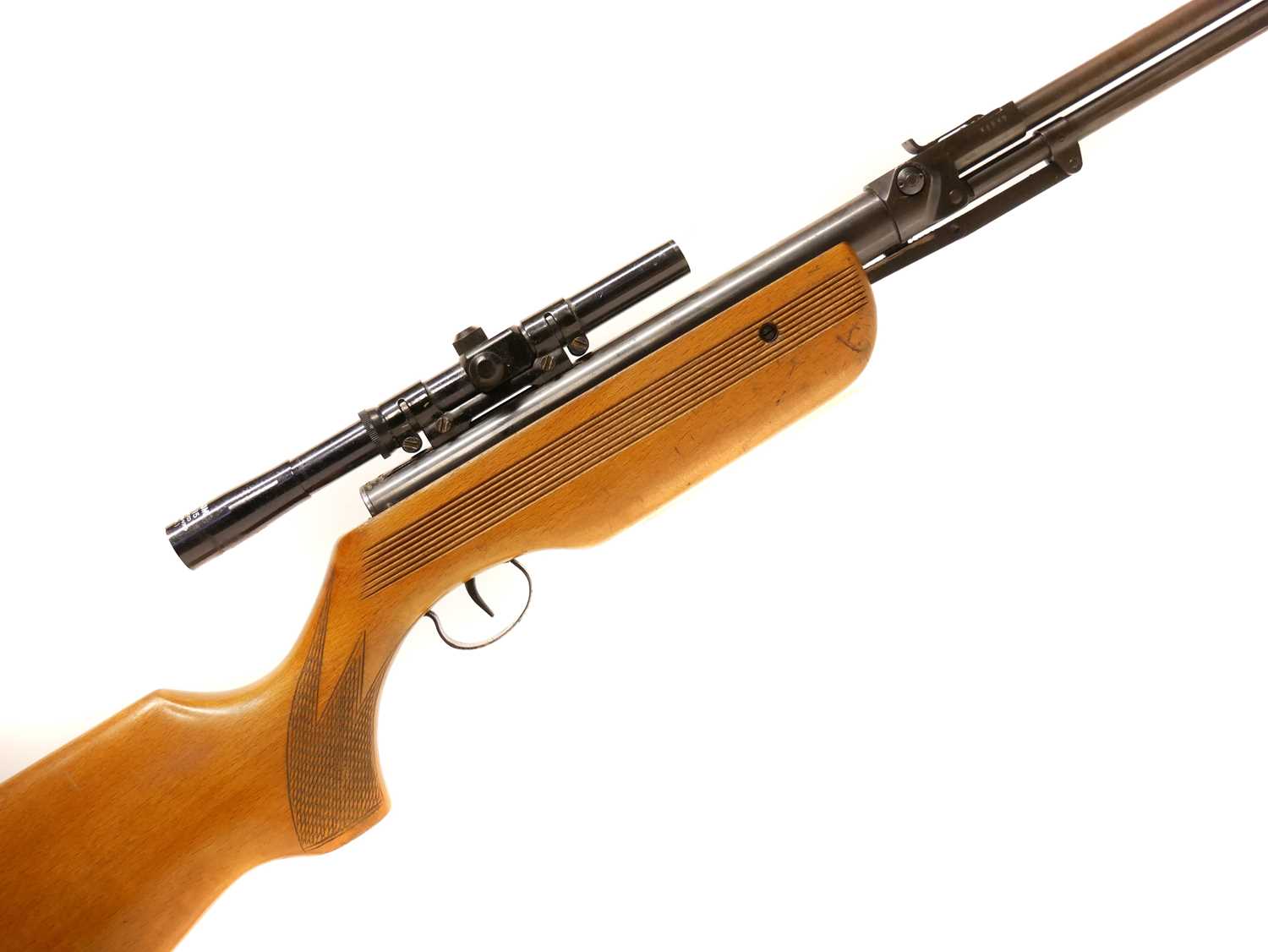Lot 83 - Relum Tornado .22 air rifle 18inch barrel,