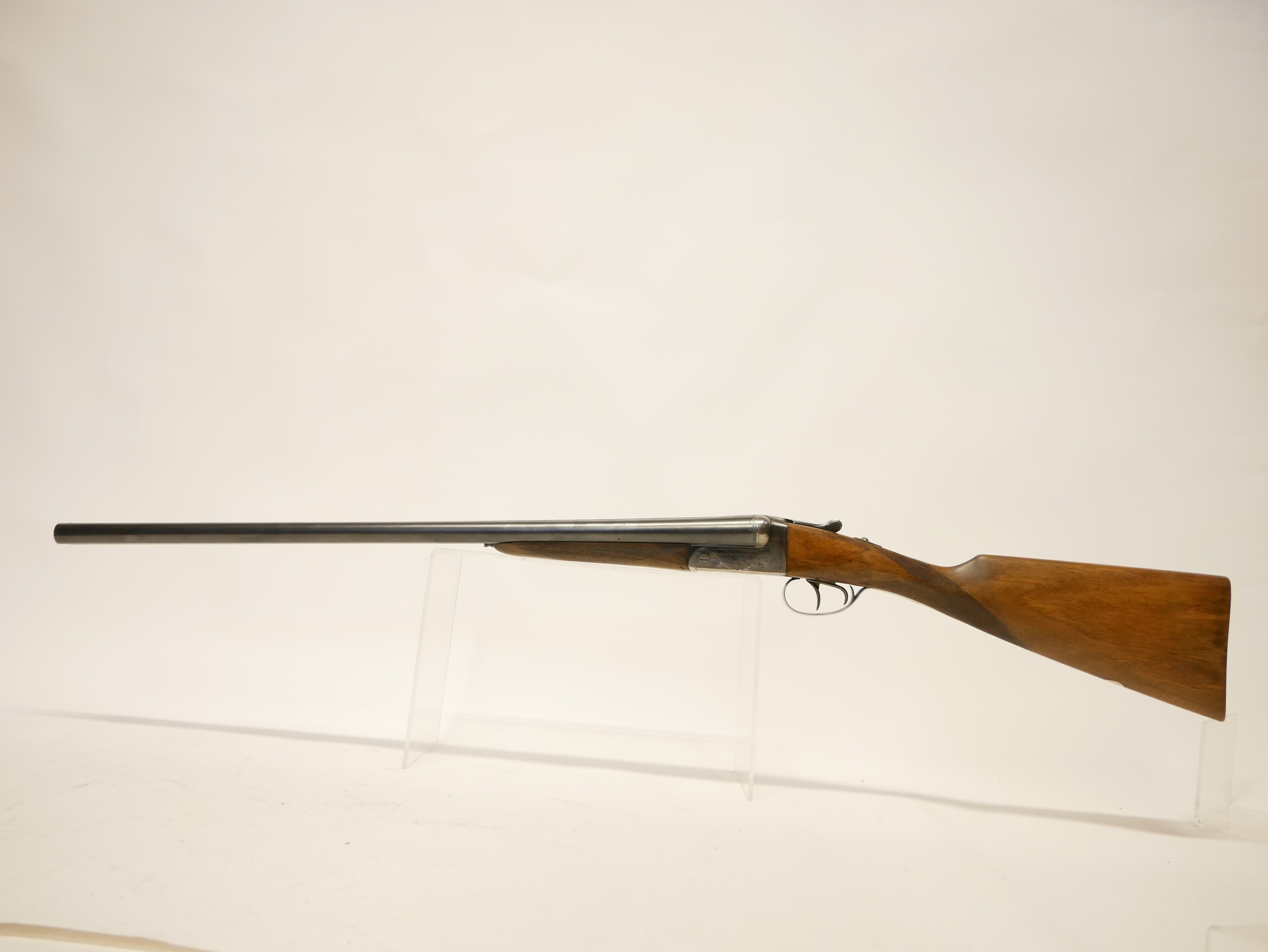 Lot 271 - AYA 12 bore No.4 side by side shotgun,