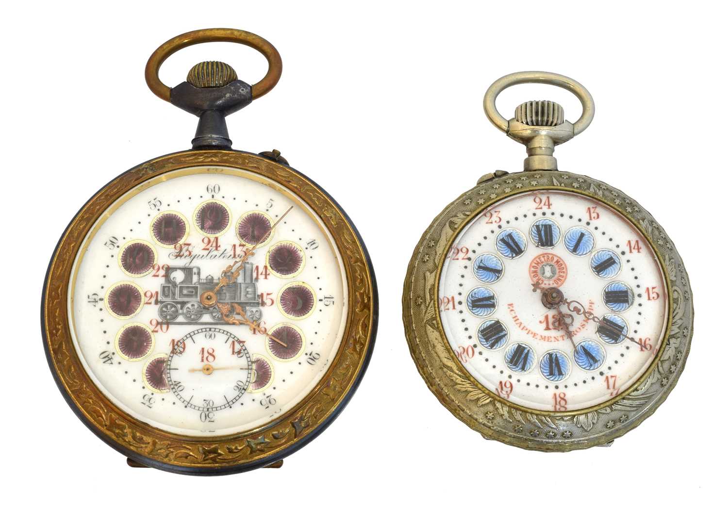 Lot 274 - Two pocket watches,