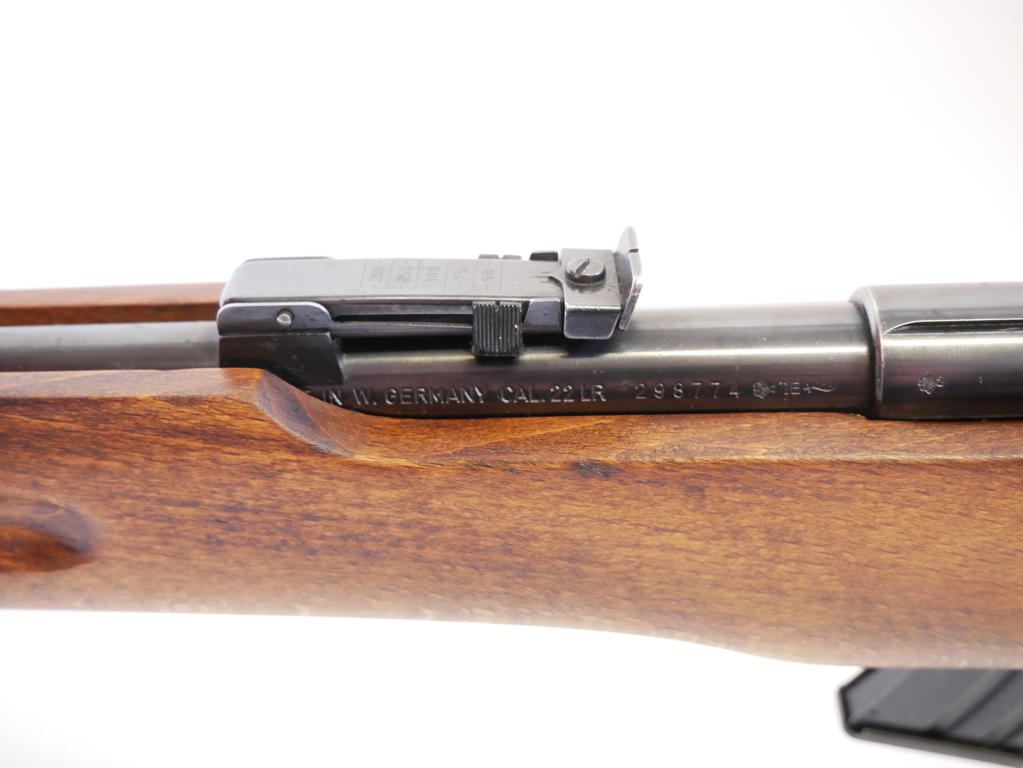 Lot 375 - Krico .22lr semi auto rifle with Mauser K98
