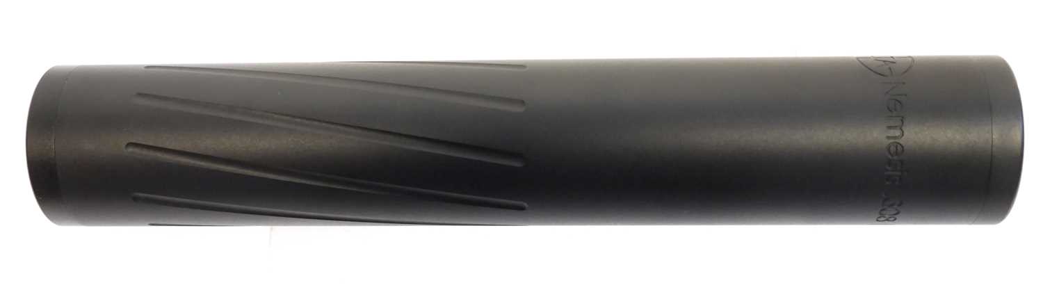 Lot 478 - LTA Nemesis .308 silencer, with 1/2 inch UNF