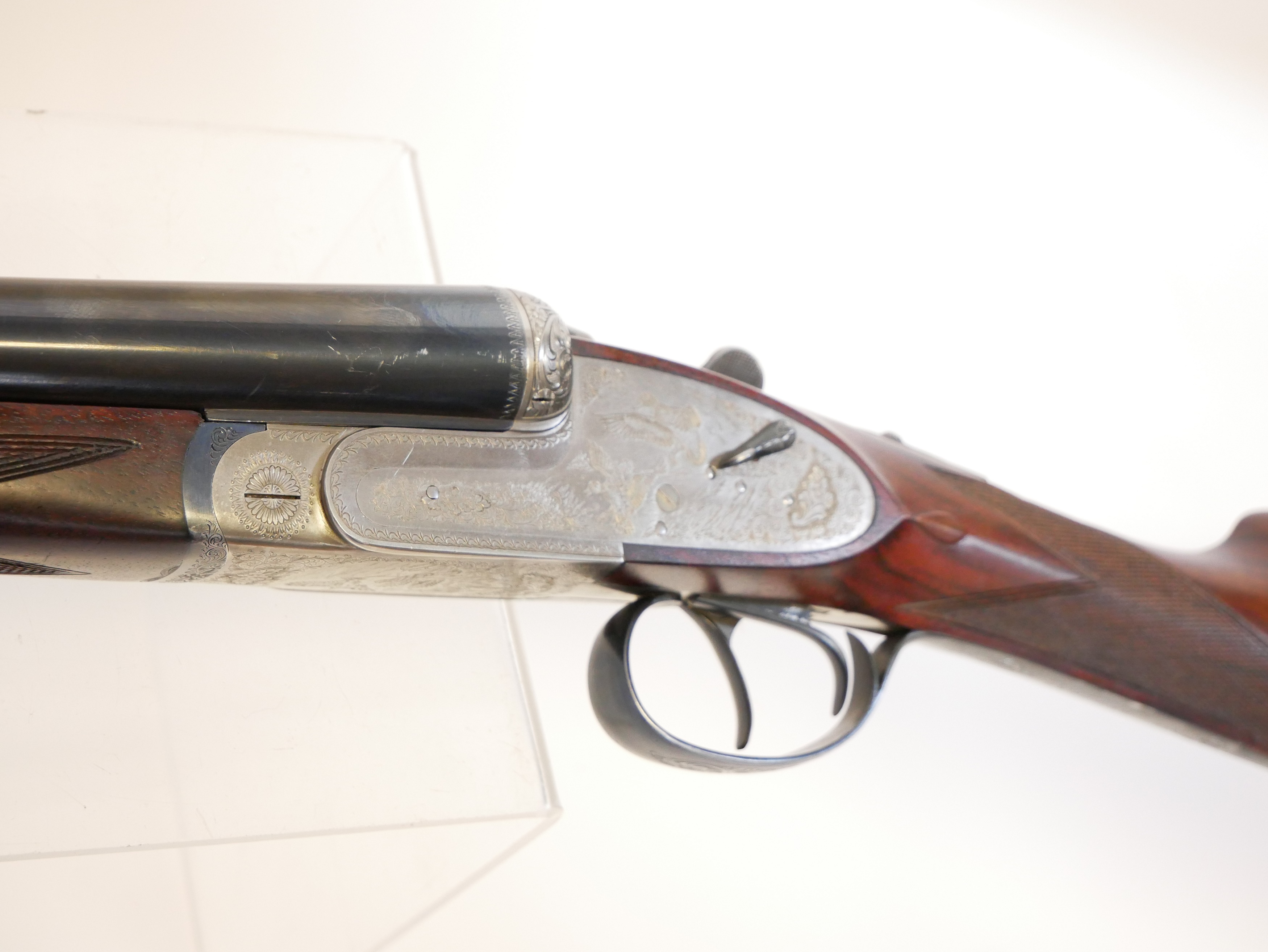 Lot 408 - Gunmark Royale 12 bore side by side shotgun,