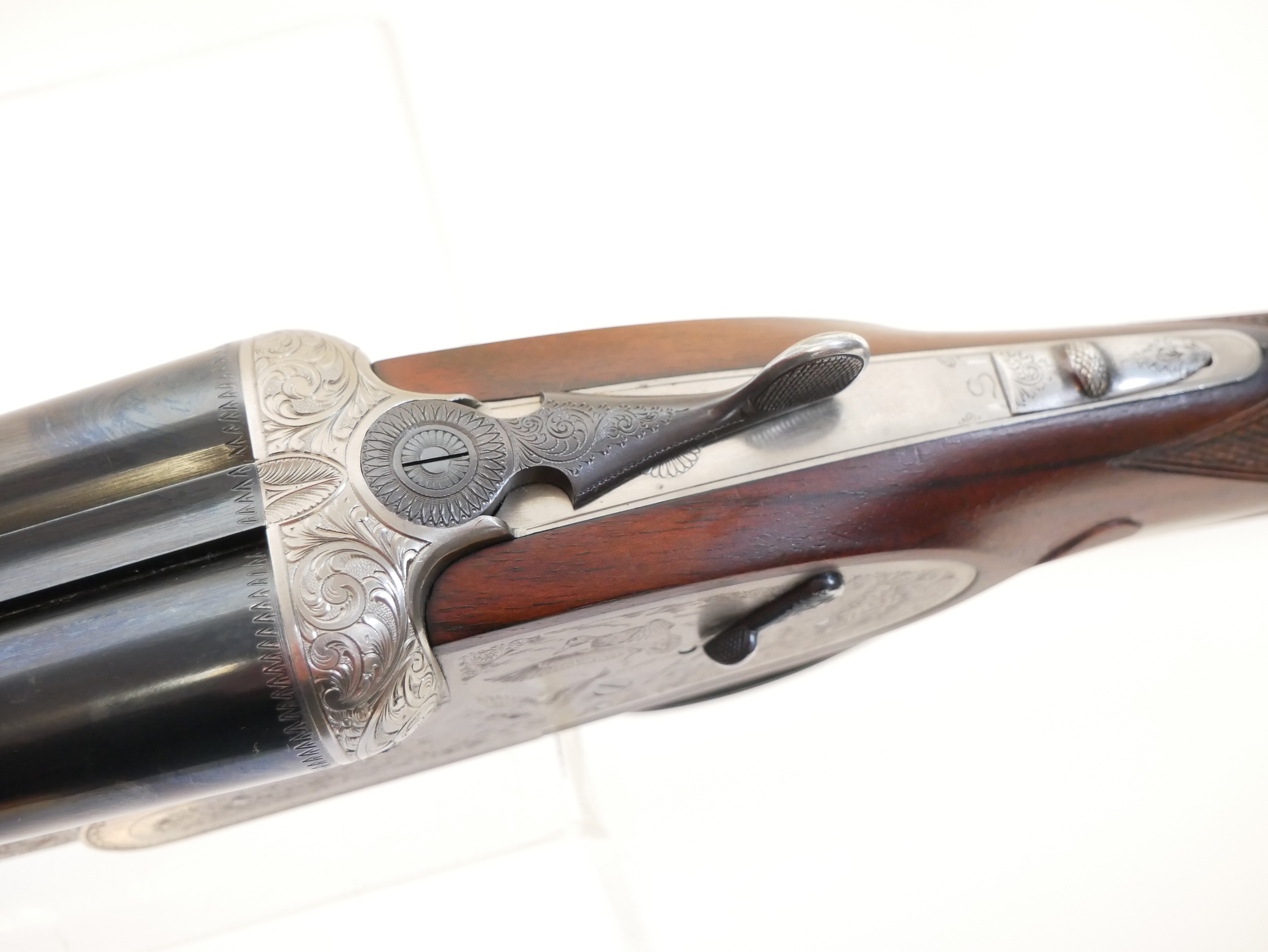 Lot 408 - Gunmark Royale 12 bore side by side shotgun,