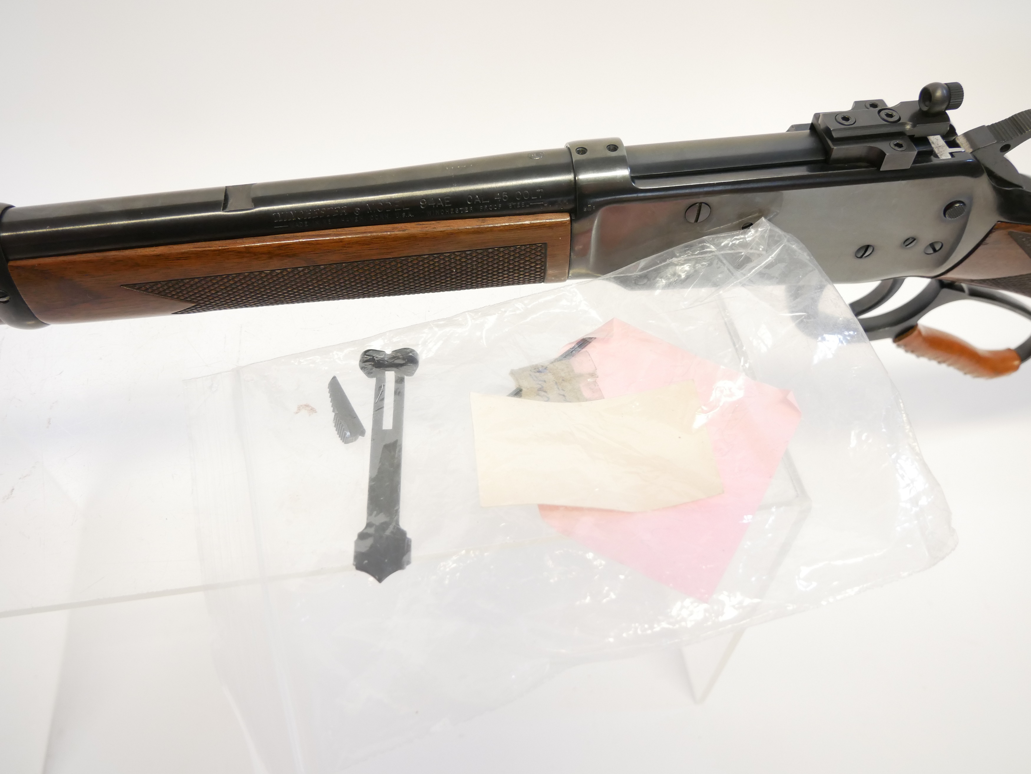 Lot 359 - Winchester .45 Colt 94AE lever action rifle,