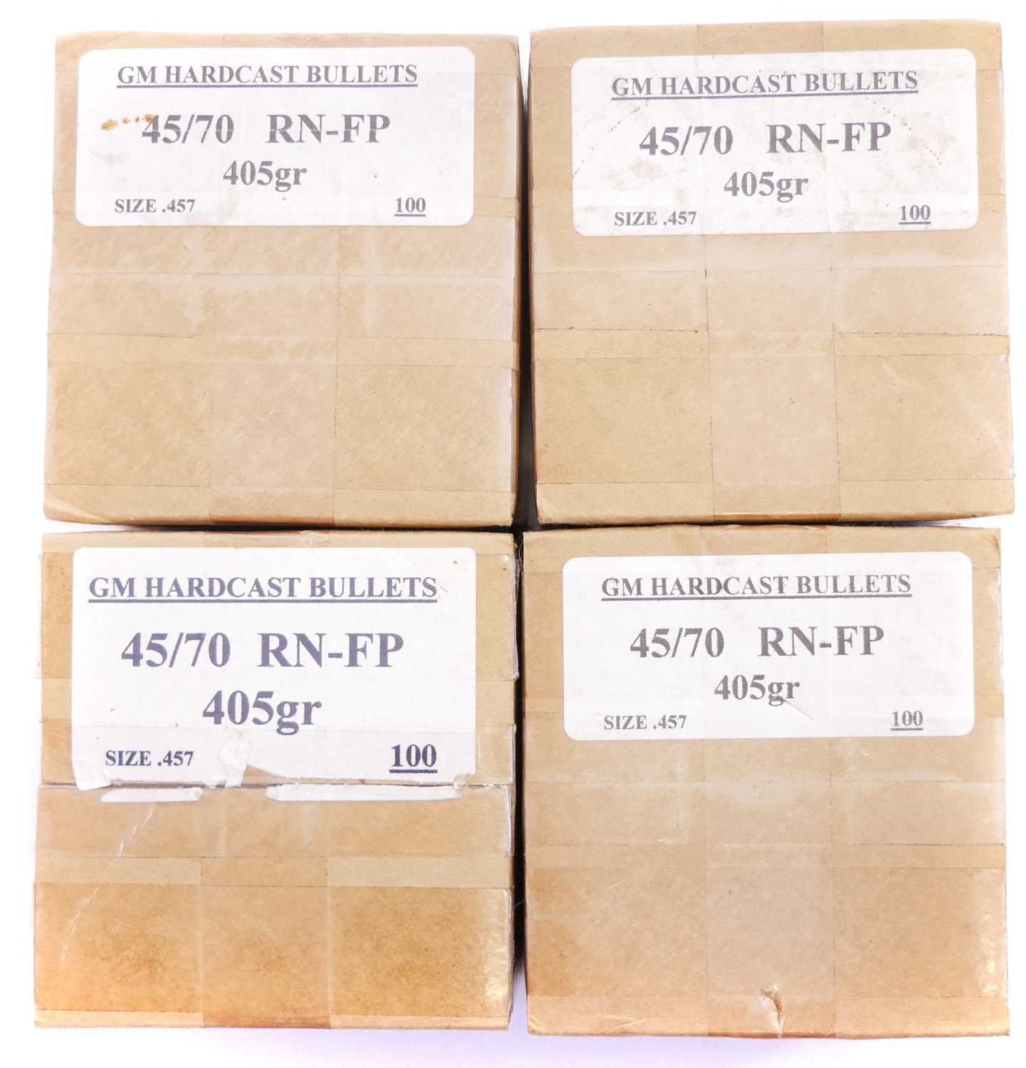 Lot 546 - .45/70 GM hardcast bullets, .457 size 405