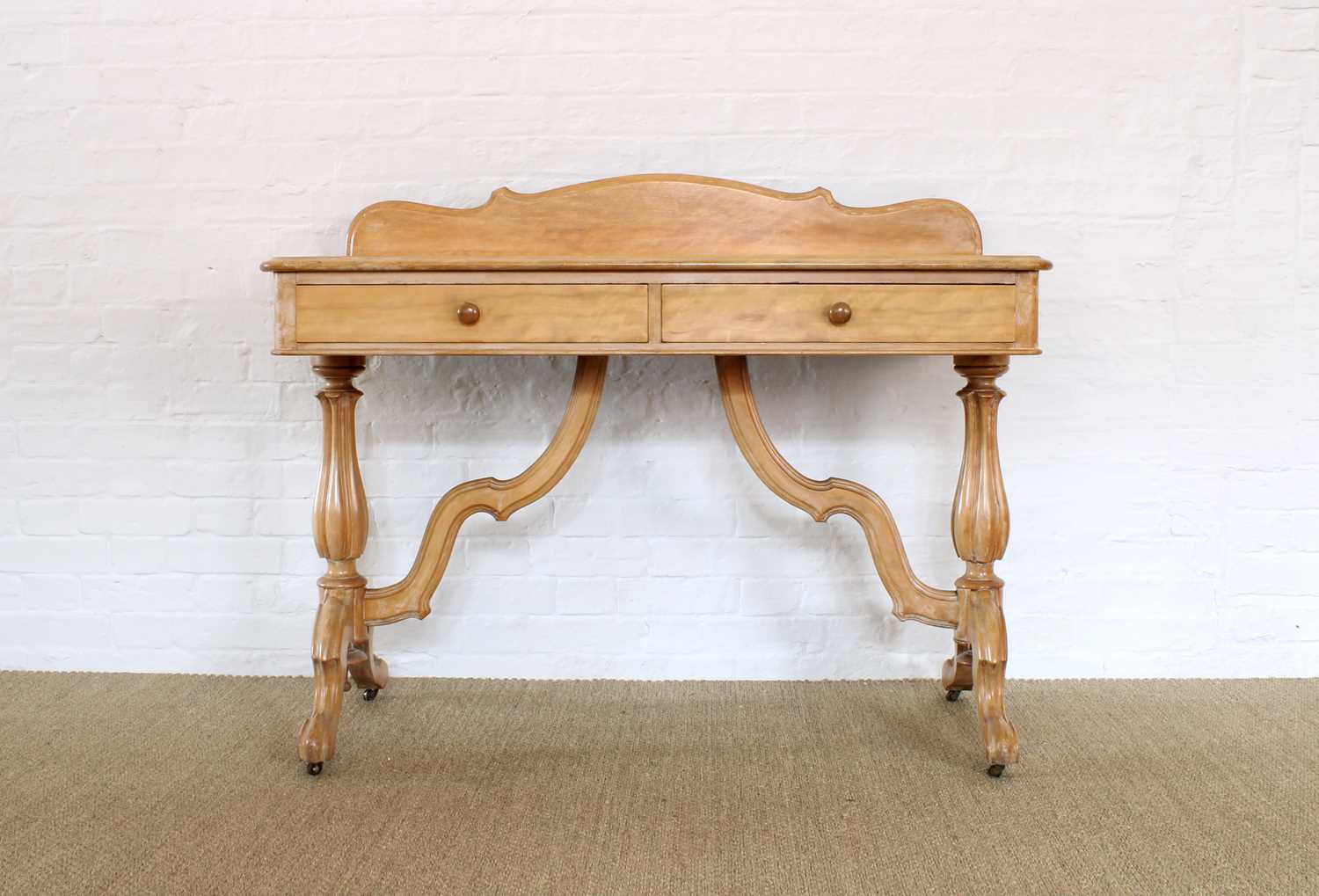 Lot 133 - A Late Victorian Walnut Dressing