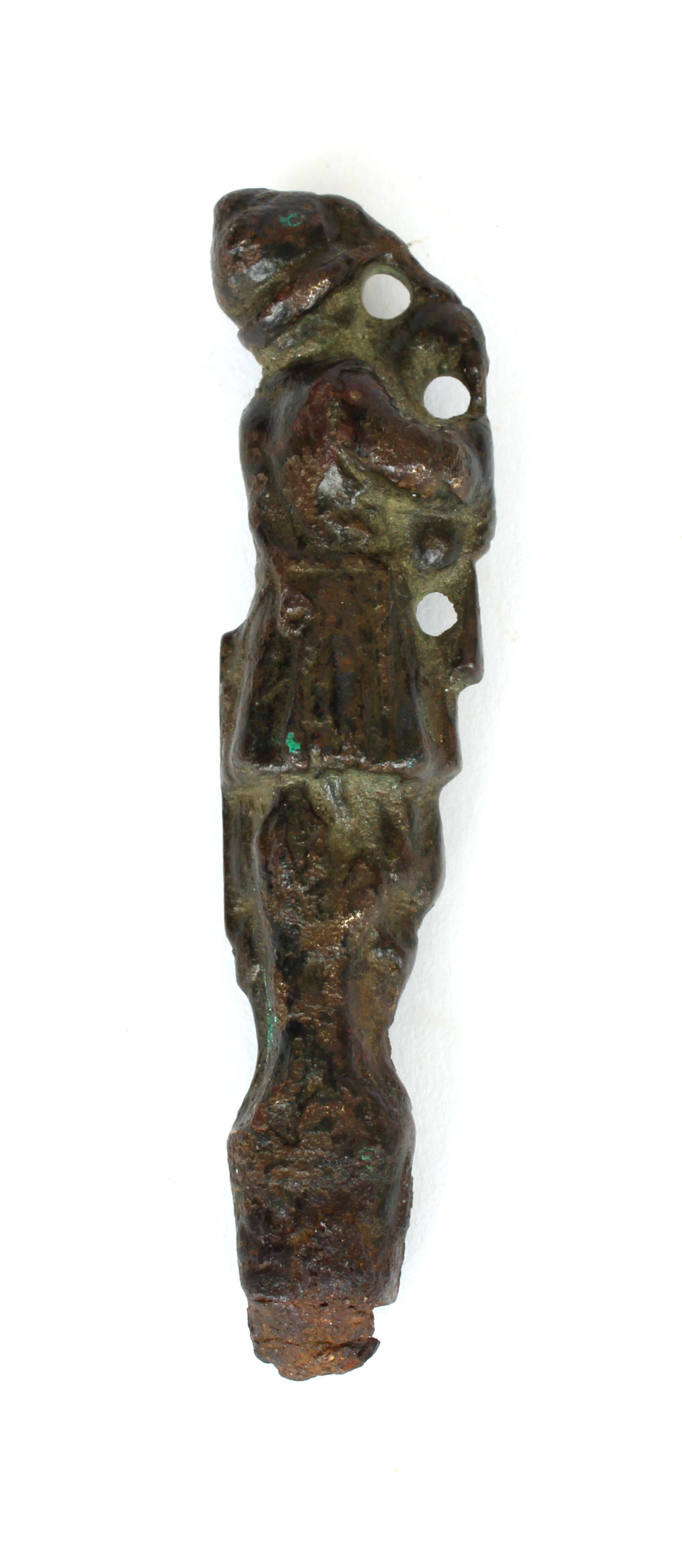 Lot 47 - An Ancient Egyptian Bronze Osiris Amulet