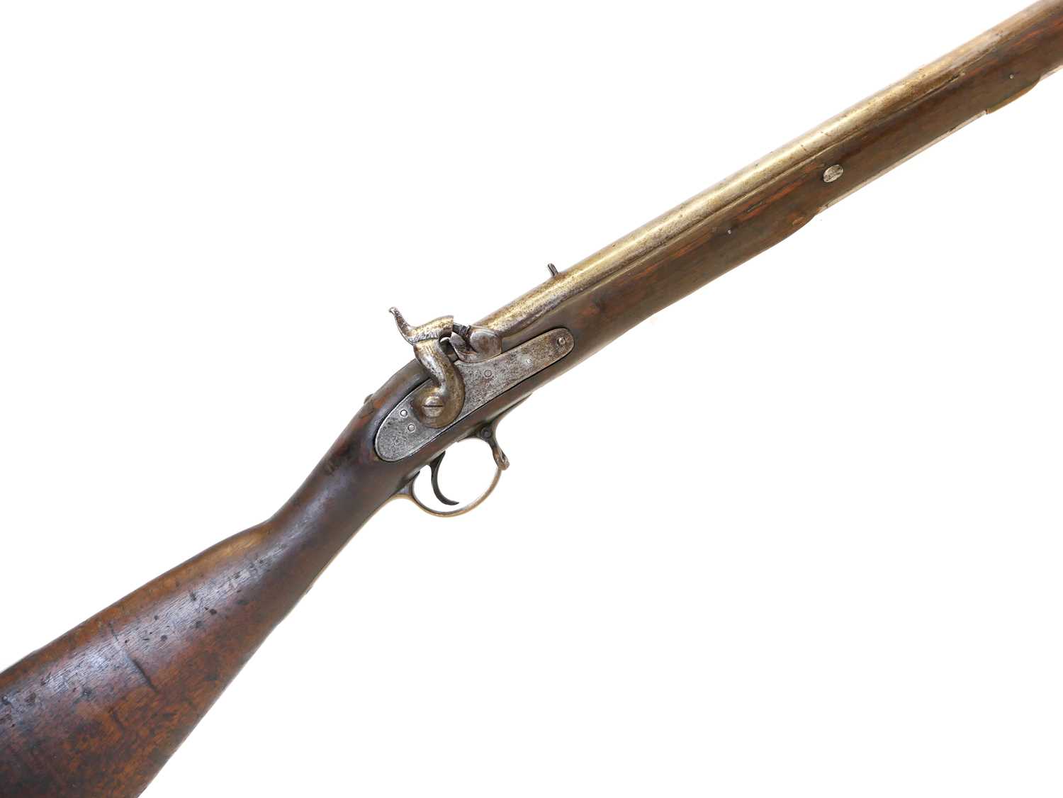 Pattern 1839 percussion .750 musket, 39inch sighted