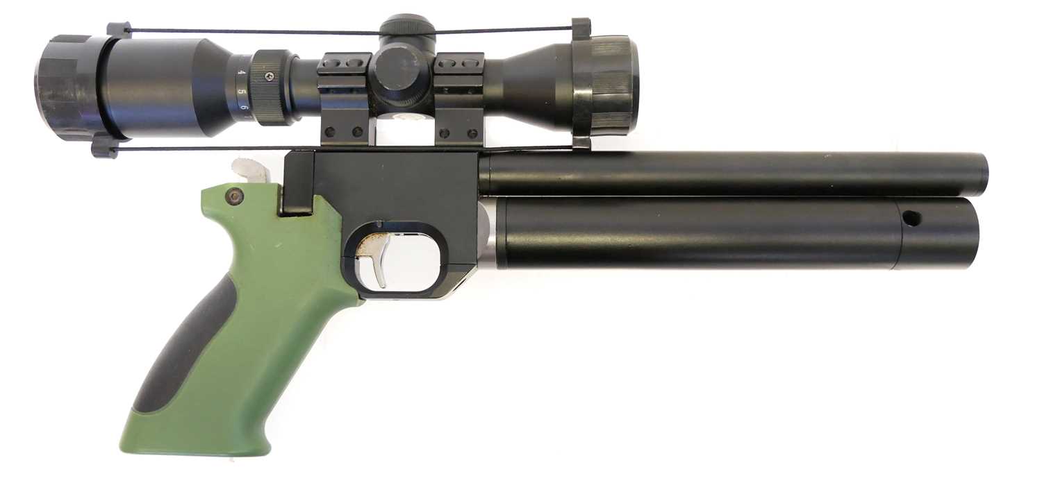 Lot 117 - SMK Victory PP700W .22 PCP air pistol, with
