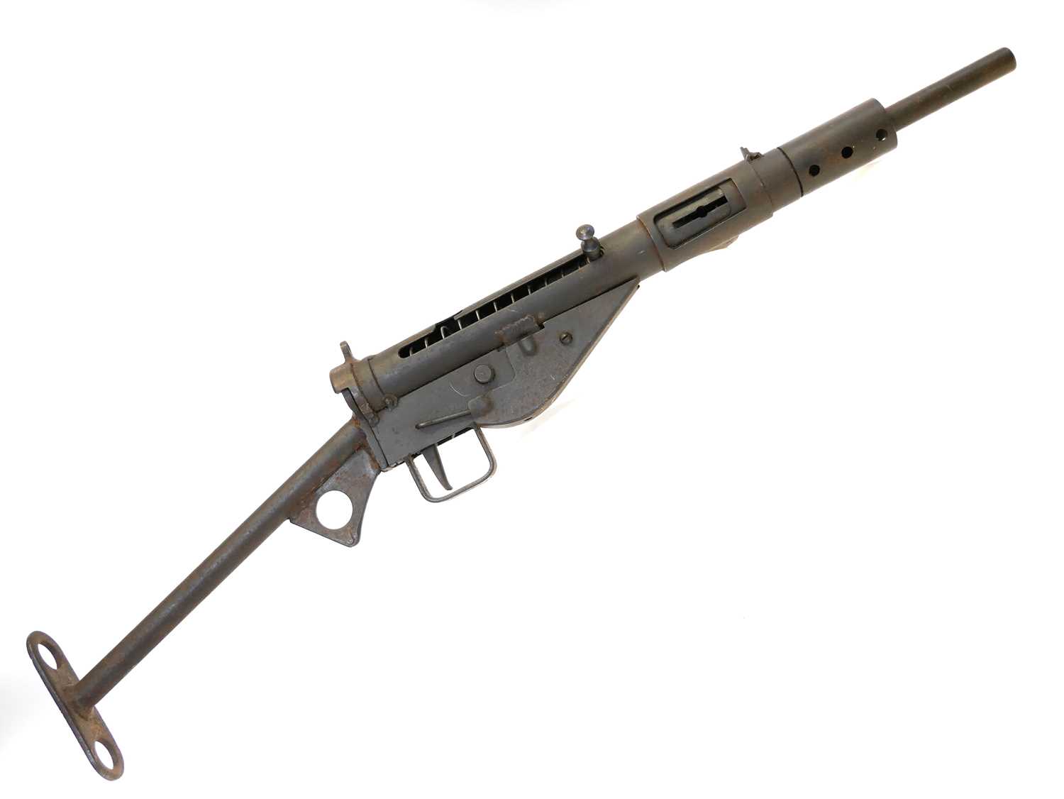 Lot 84 - Deactivated Sten MkII 9mm sub machinegun,
