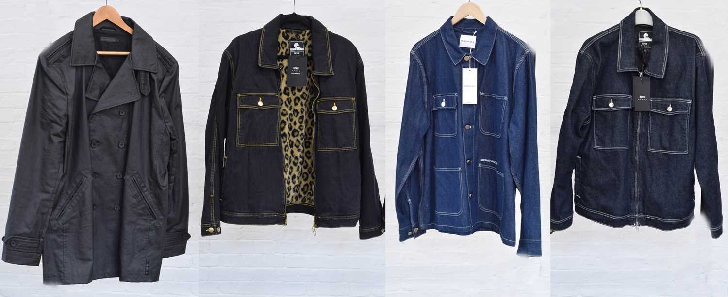 Lot 66 - Four gents denim jackets,
