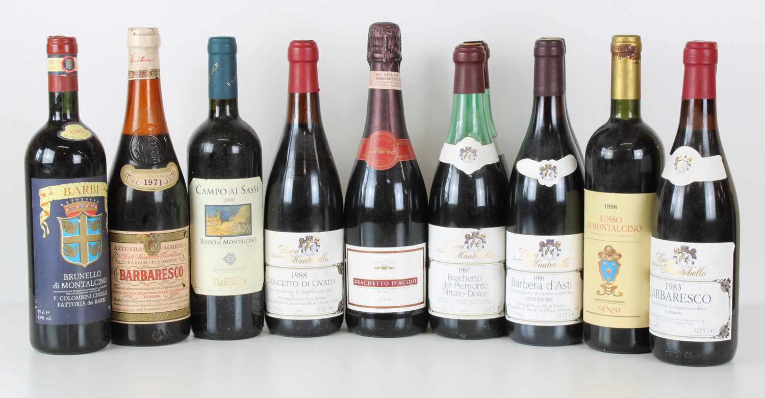 Lot 19 - 11 bottles Mixed Lot Excellent, mature