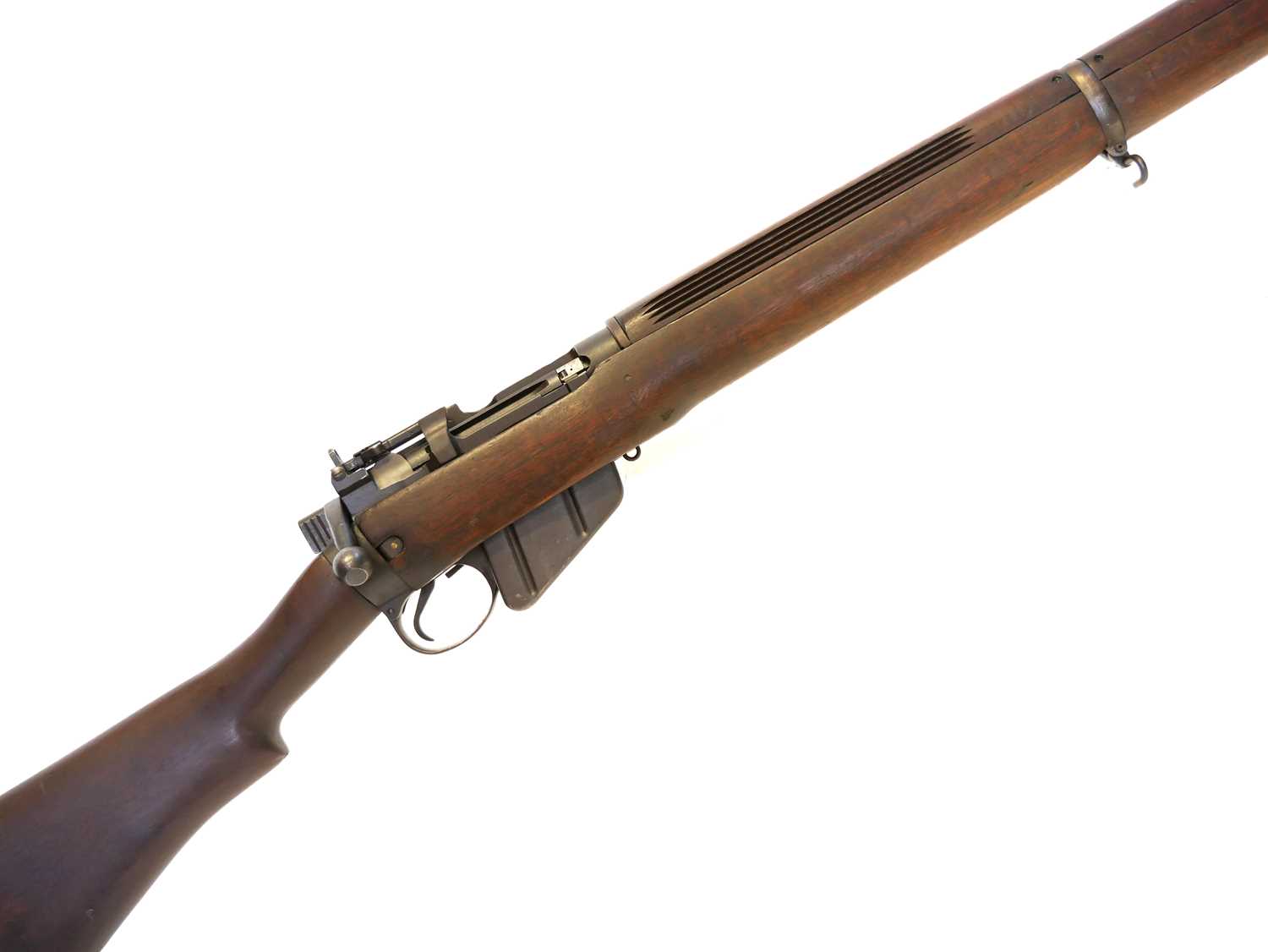 Lot 313 - Lee Enfield No.4 MkI* .303 bolt action rifle,