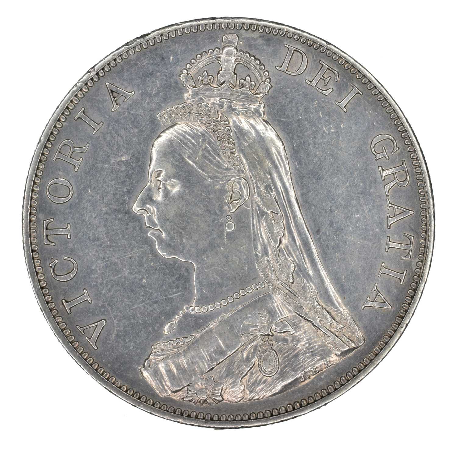 Lot 51 - Queen Victoria, Double-Florin, 1888.