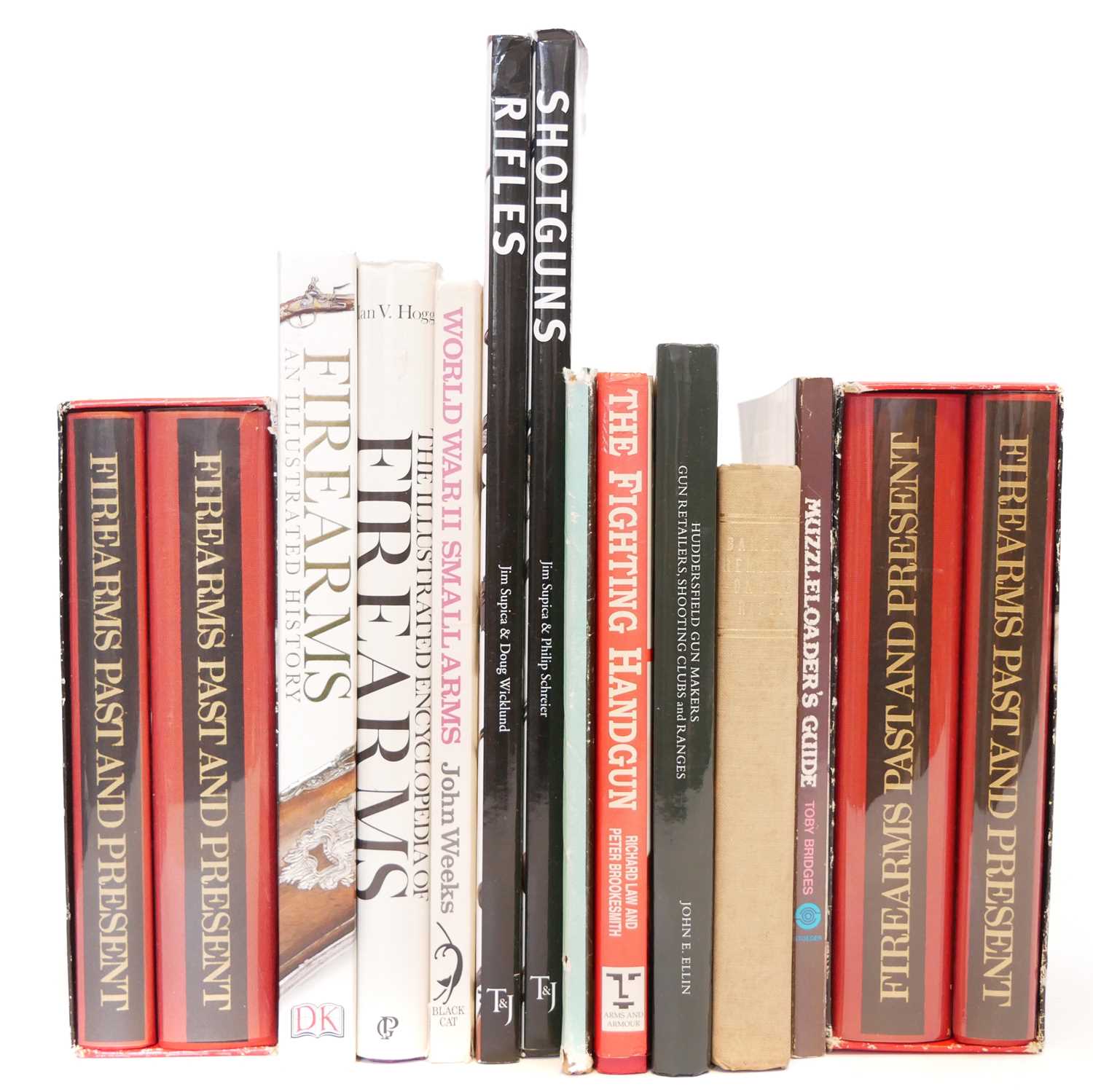 Lot 203 - Collection of firearms reference books,