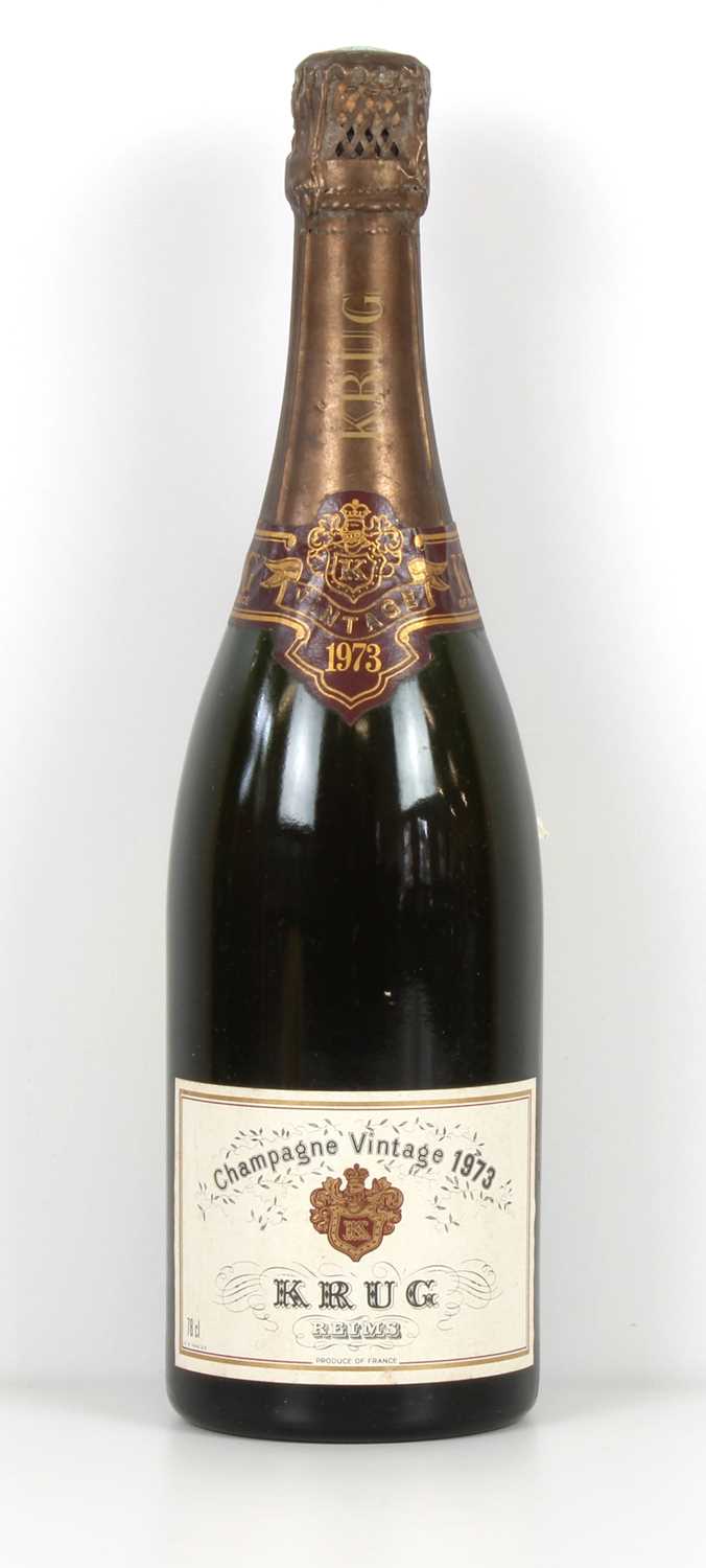 Lot 84 - 1 bottle Champagne Krug Vintage 1973