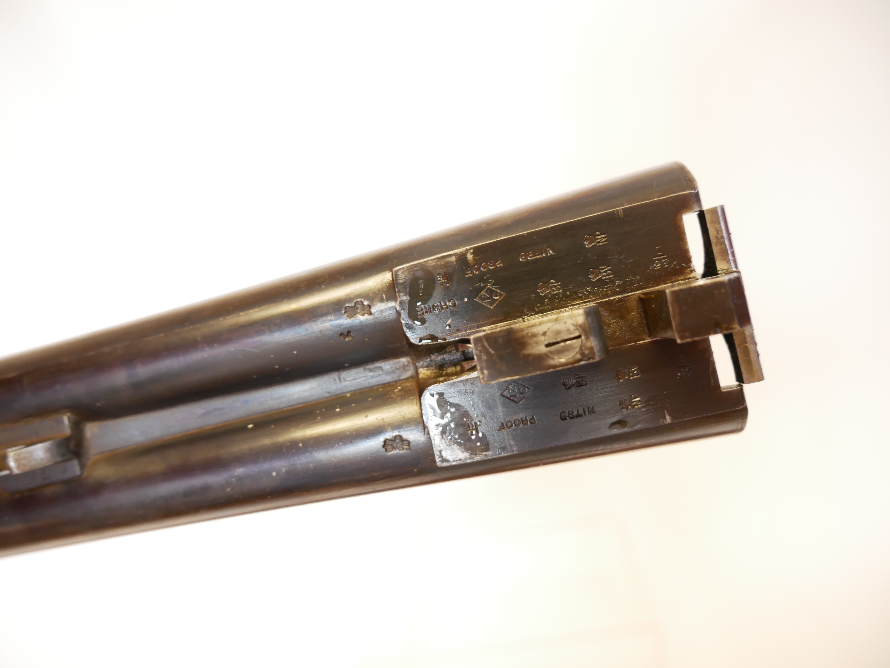 Lot 338 - T. Stensby of Manchester 12 bore side by