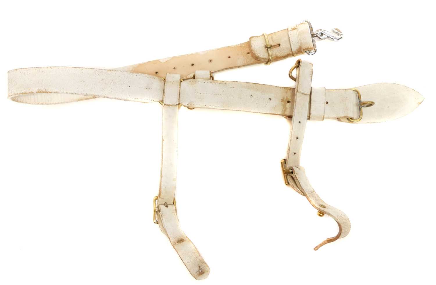 Lot 191 - Pattern 1885 British sword belt, 20th