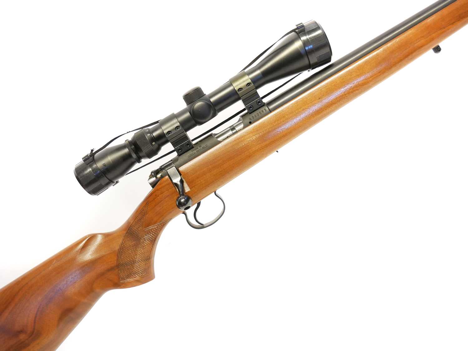 Lot 233 - CZ 452-2E ZKM .22 bolt action rifle with a