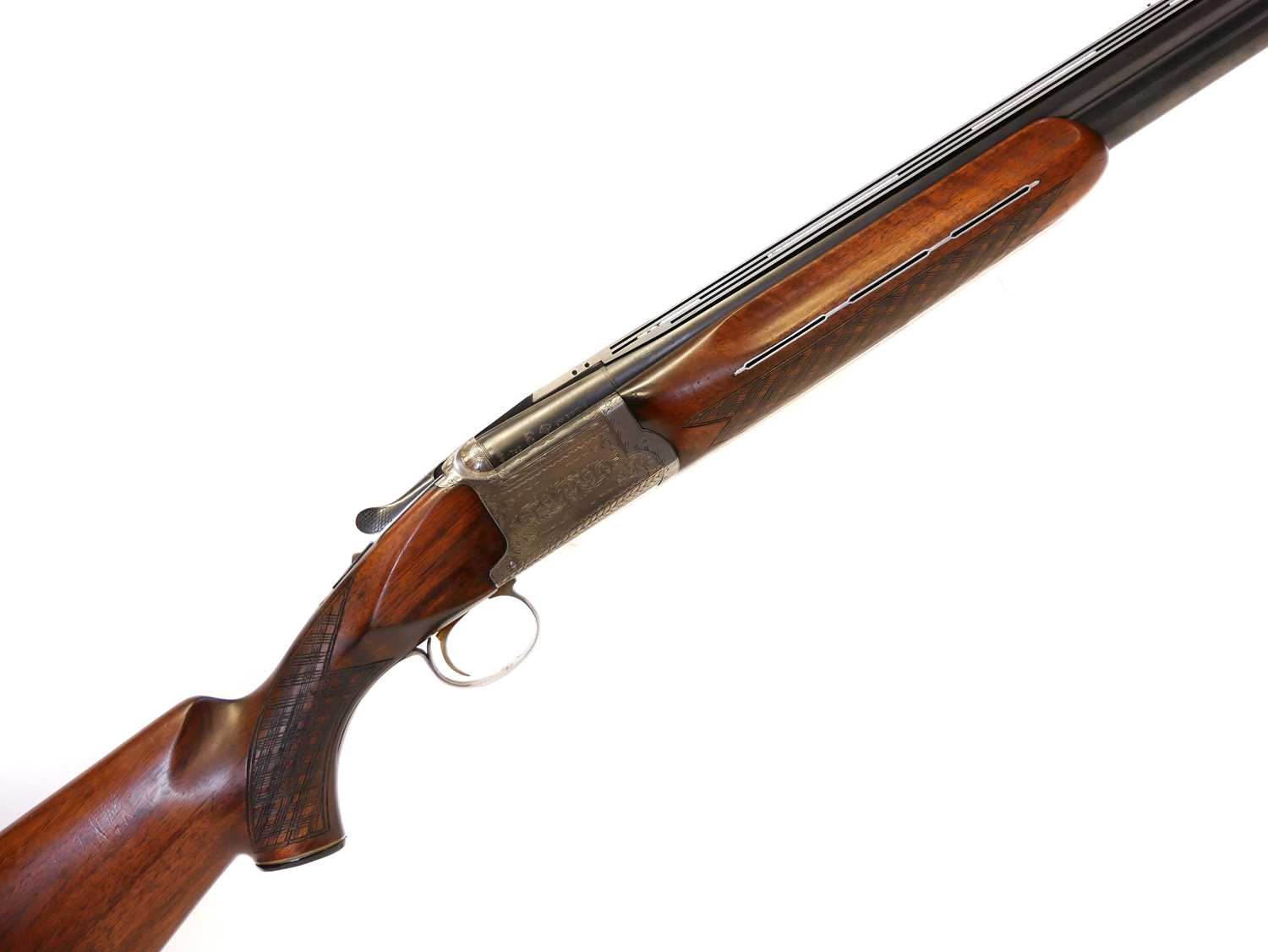 Lot 323 - Nikko Shadow 12 bore over and under shotgun,