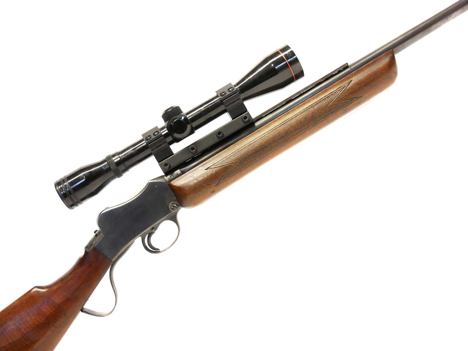 Lot 332 - BSA .22lr Martini action rifle, serial
