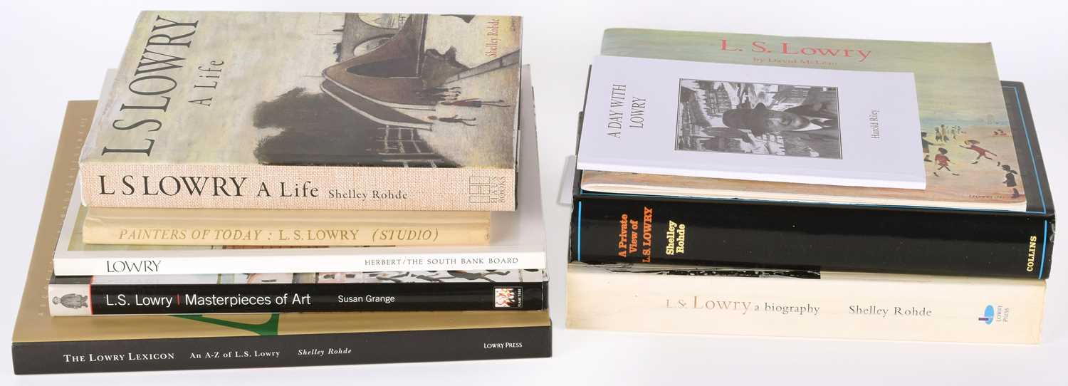 Lot 206 - 'A Day with Lowry' signed by Harold Riley