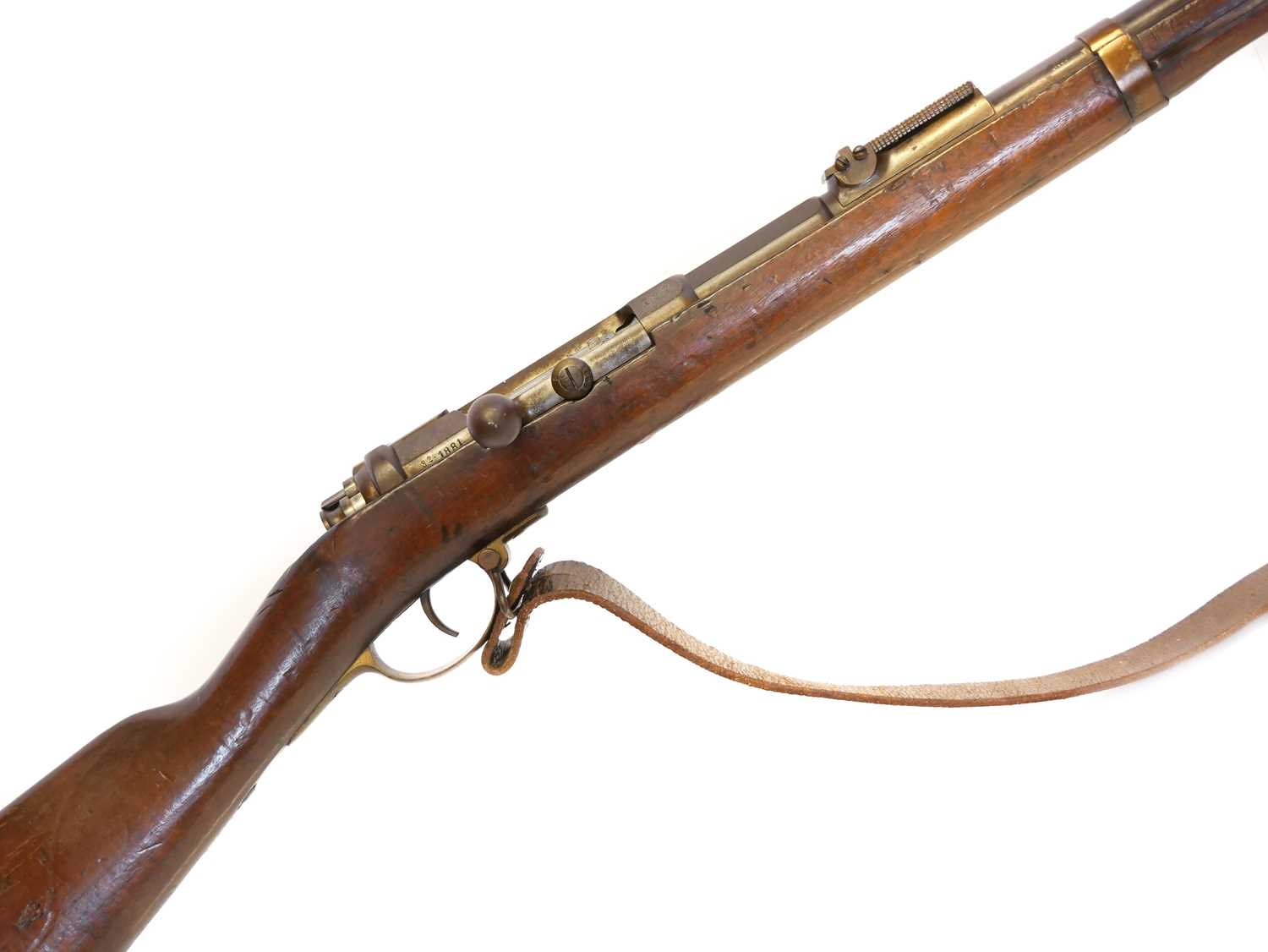 Lot 49 - Mauser 1871 pattern 11x60R bolt action rifle,